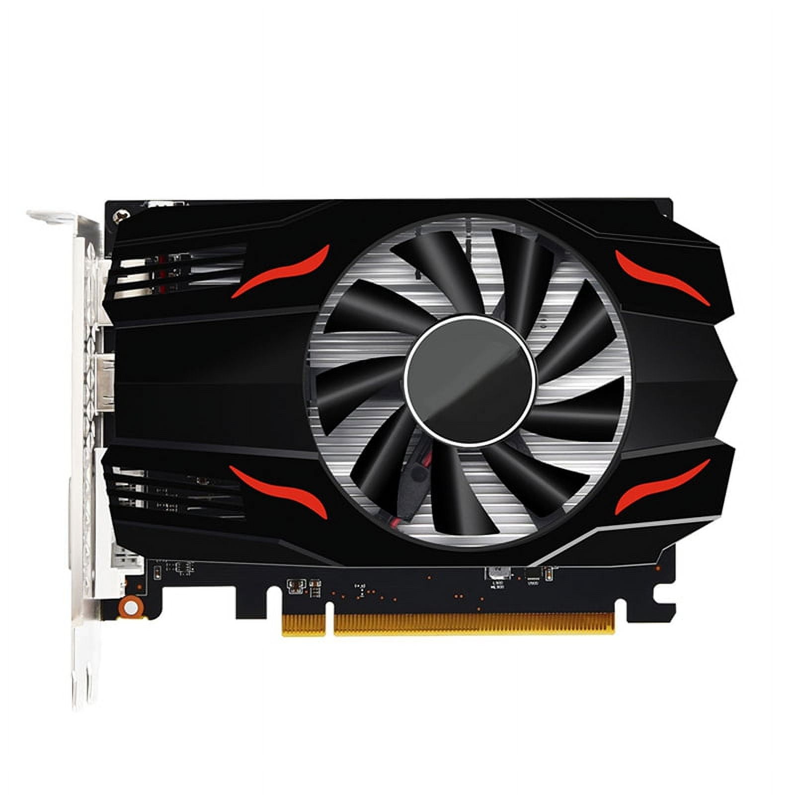 RX550 4G DDR5 Graphics Card 128 Bit 1183MHZ 14Nm PCI-E3.0 8X DP+DVI+ ...