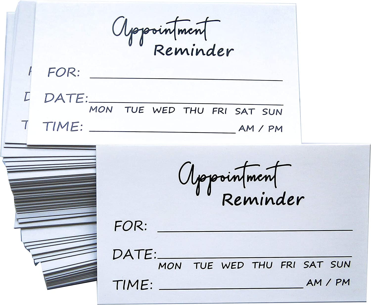 RXBC2011 Appointment Reminder Cards Pack of 100 - Walmart.com