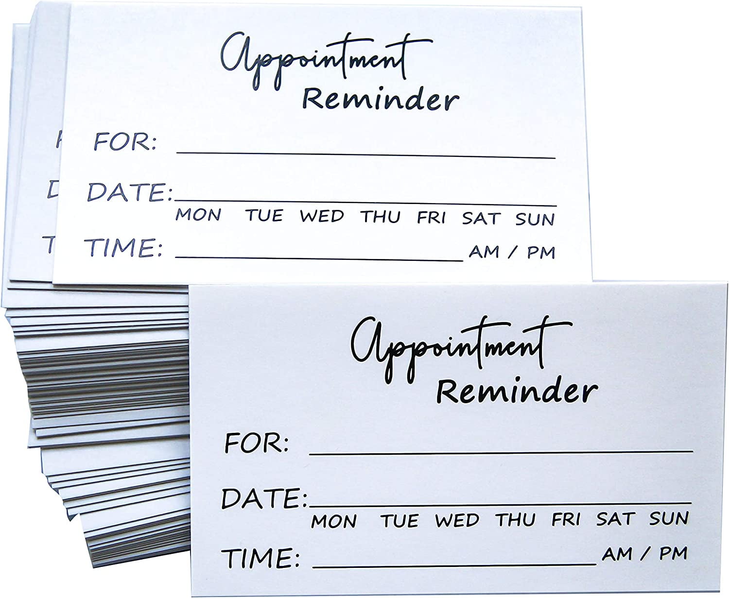 RXBC2011 Appointment Reminder Cards Pack of 100 - Walmart.com