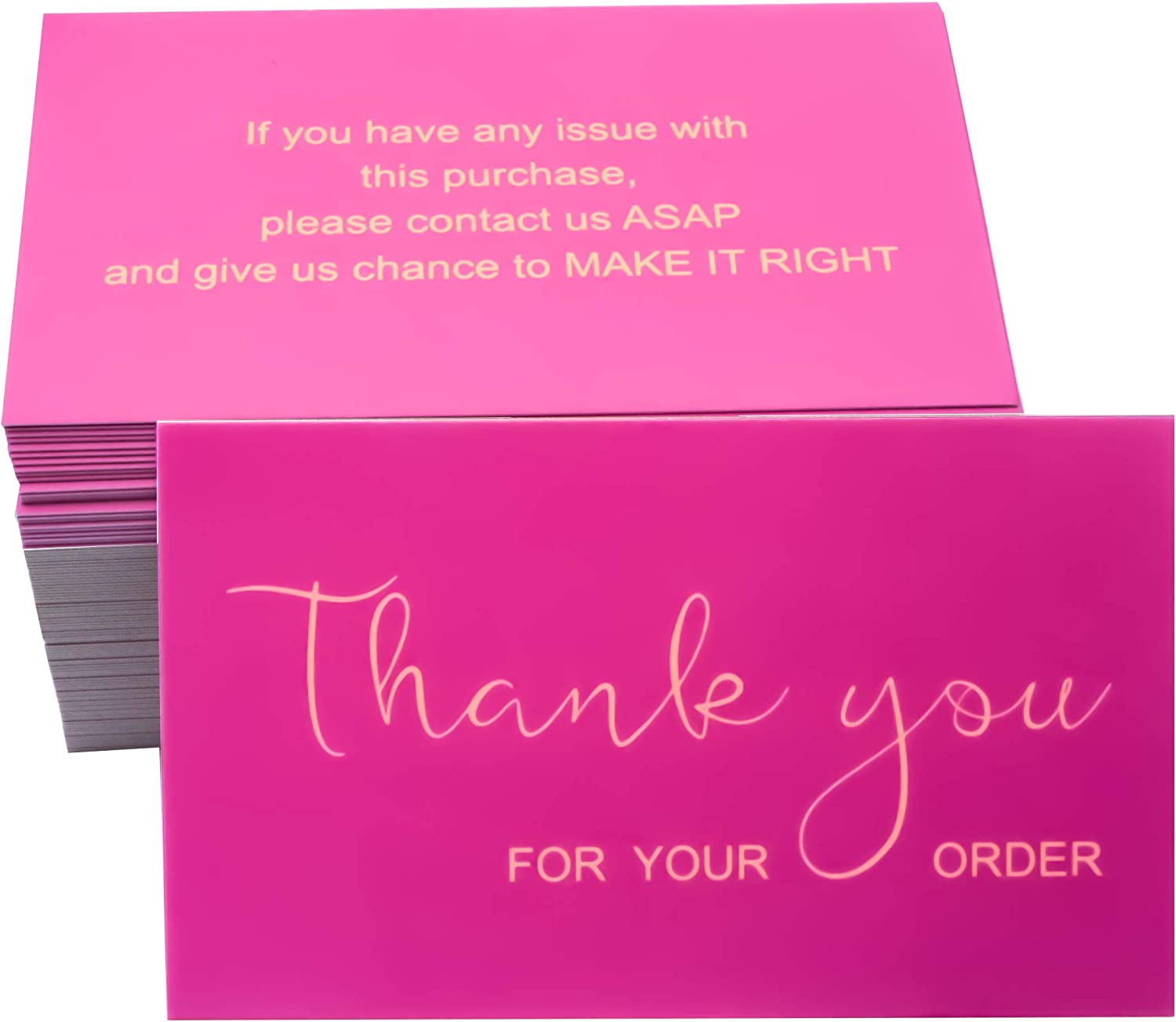 RXBC2011 Thank You for Your Purchase Cards Package Insert for online ...