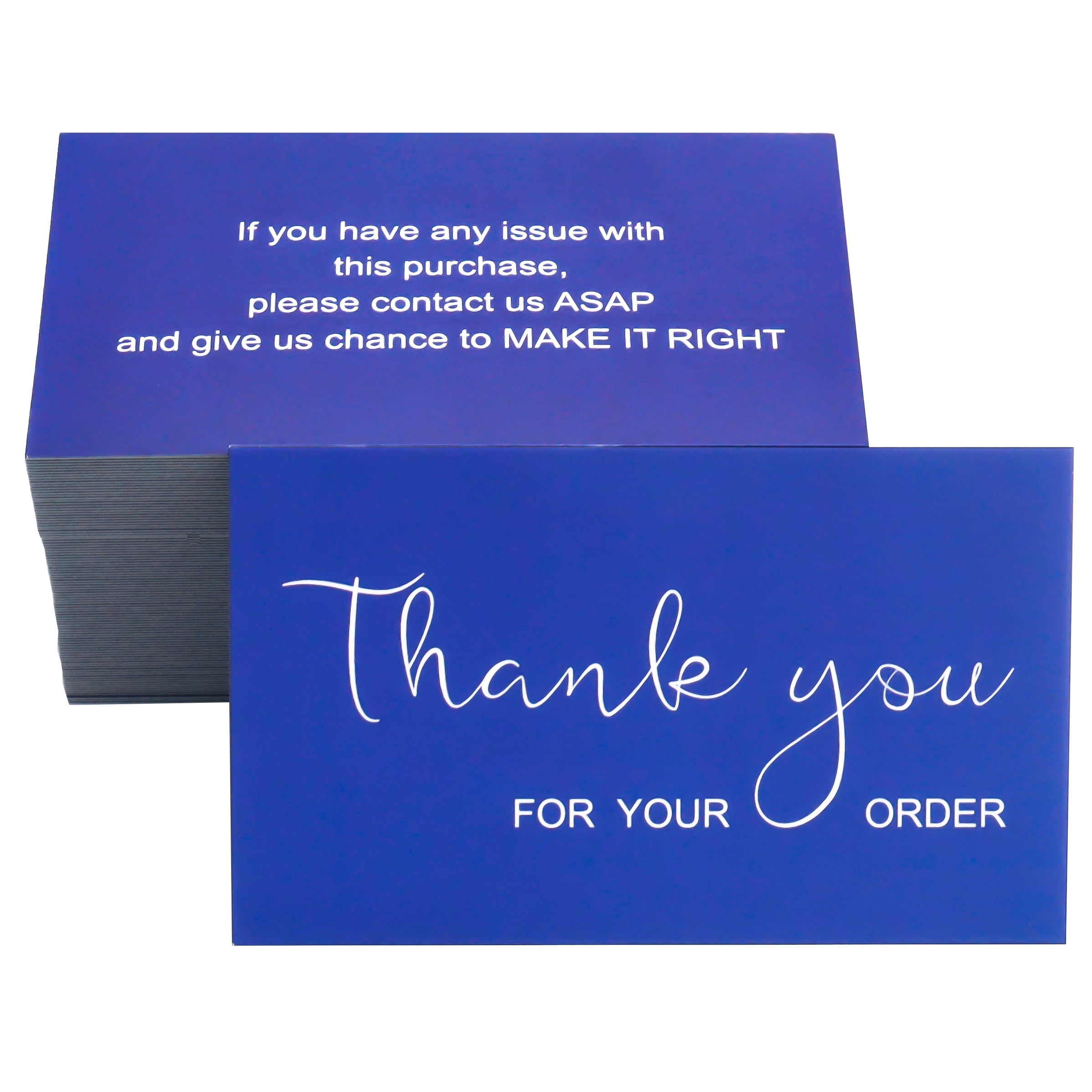 RXBC2011 Thank You for Your Purchase Cards Package Insert for online ...