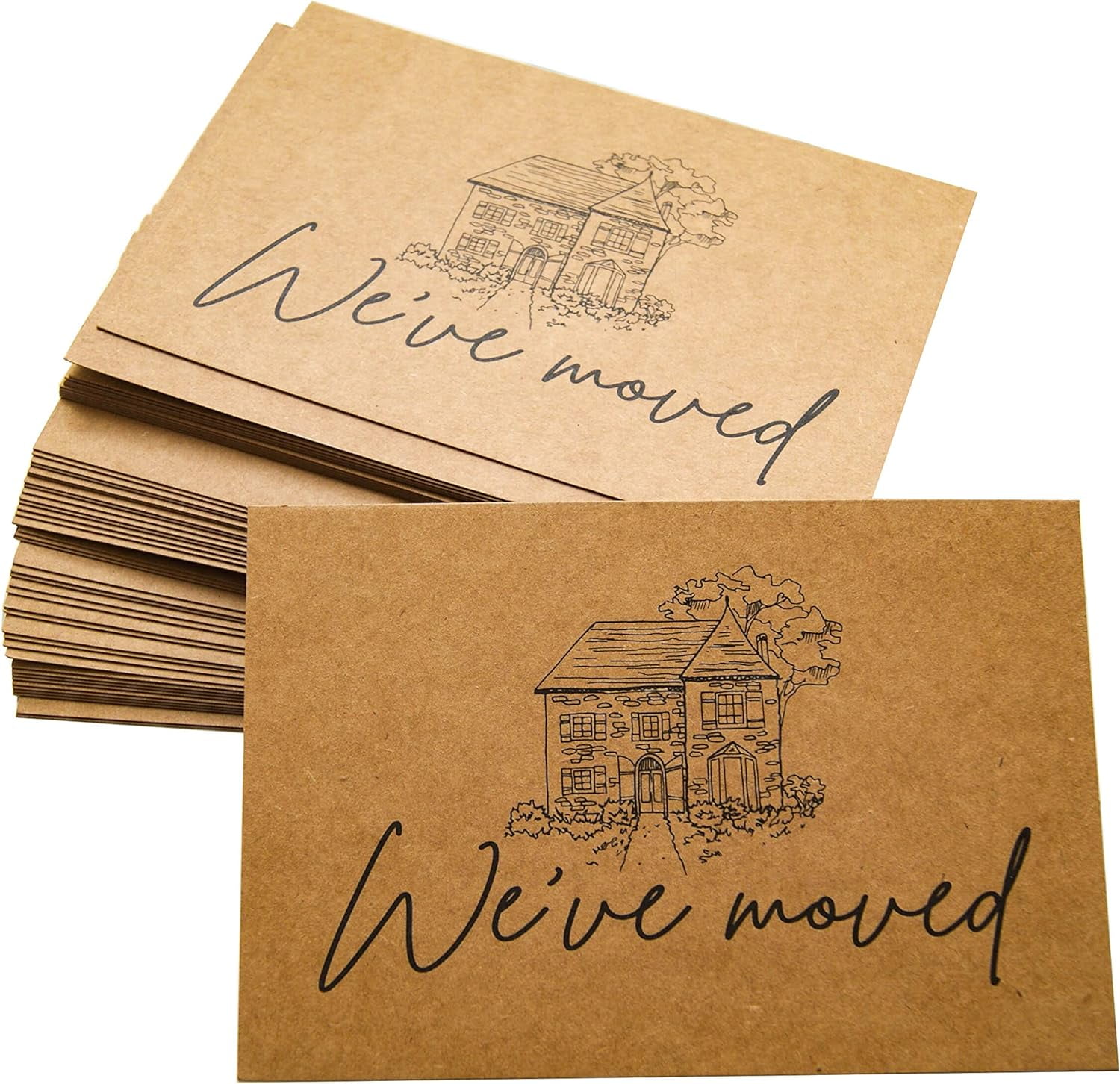 RXBC2011 We've Moved Postcards Moving Announcement Cards Pack of 50 ...