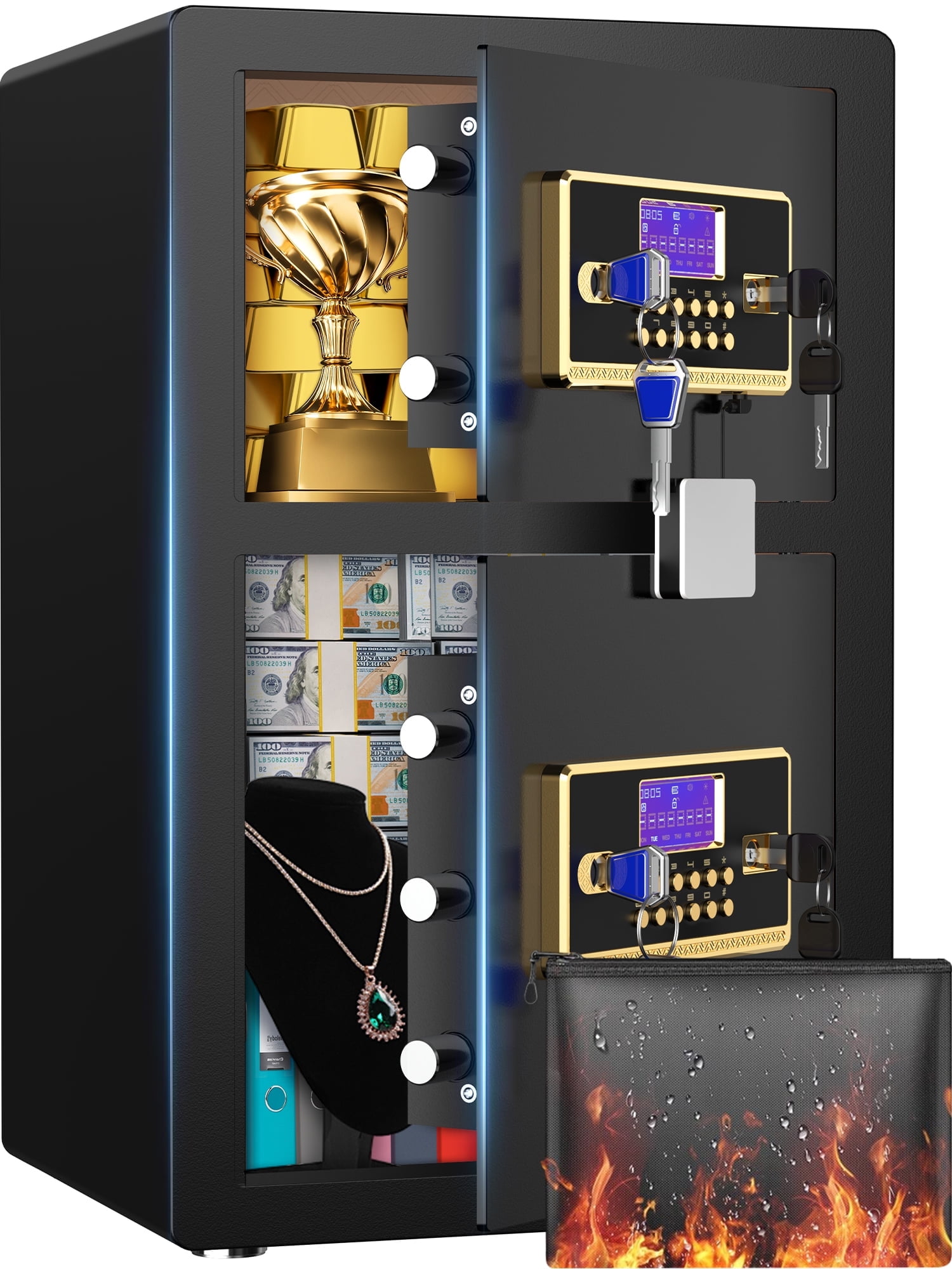 Customer reviews for RXDSAFE 5.6 Cuft Large Double Door Safe Box ...