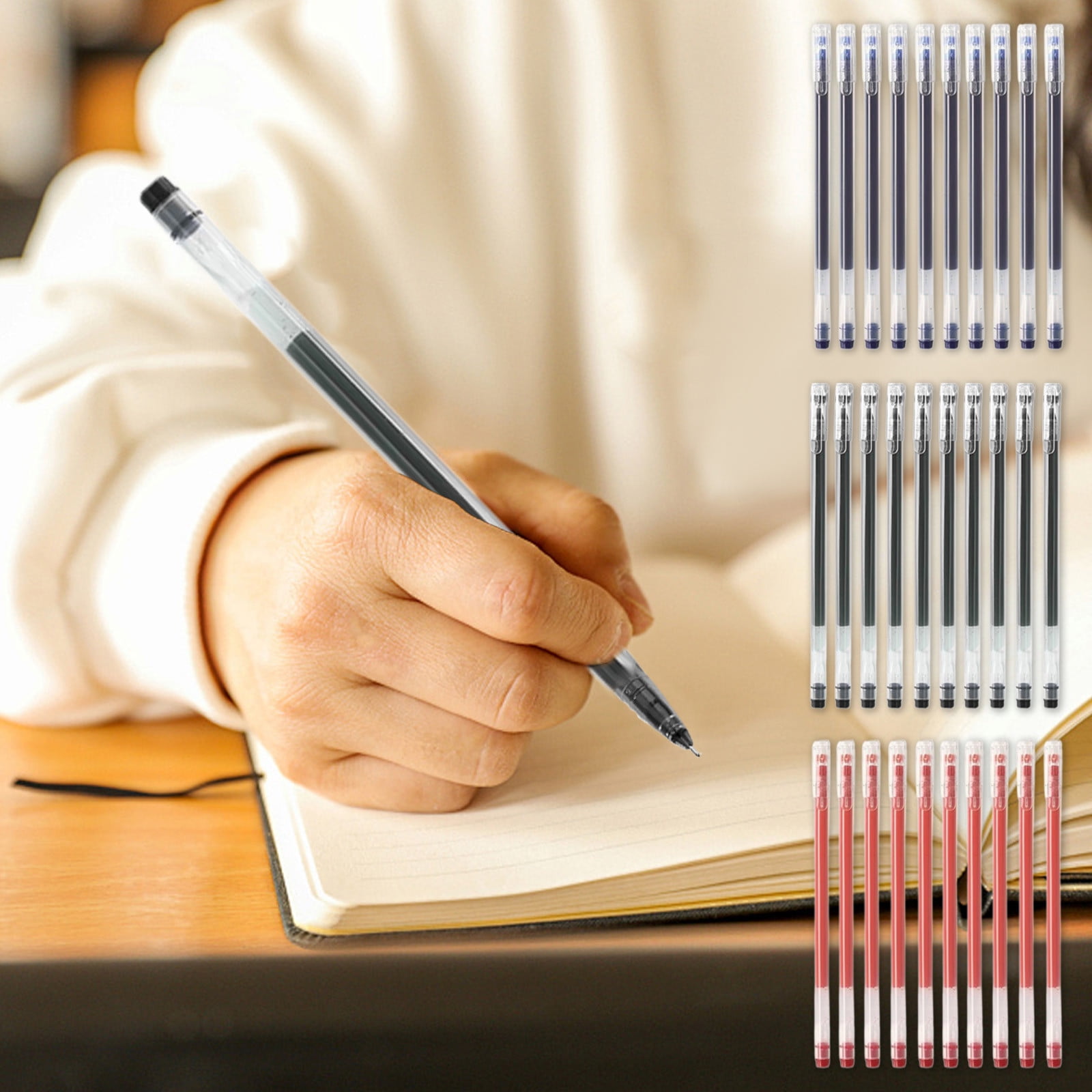 RXIRUCGD 10-Pack Fast-Drying Gel Pens with Smooth Writing Experience ...