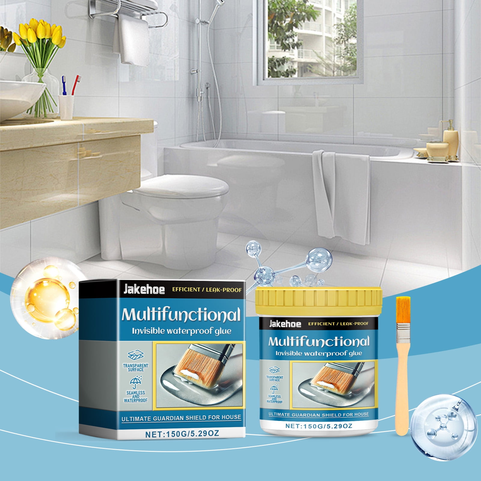 RXIRUCGD 2024 New Clear Patch Liquid Multifunctional Invisible Coating ...