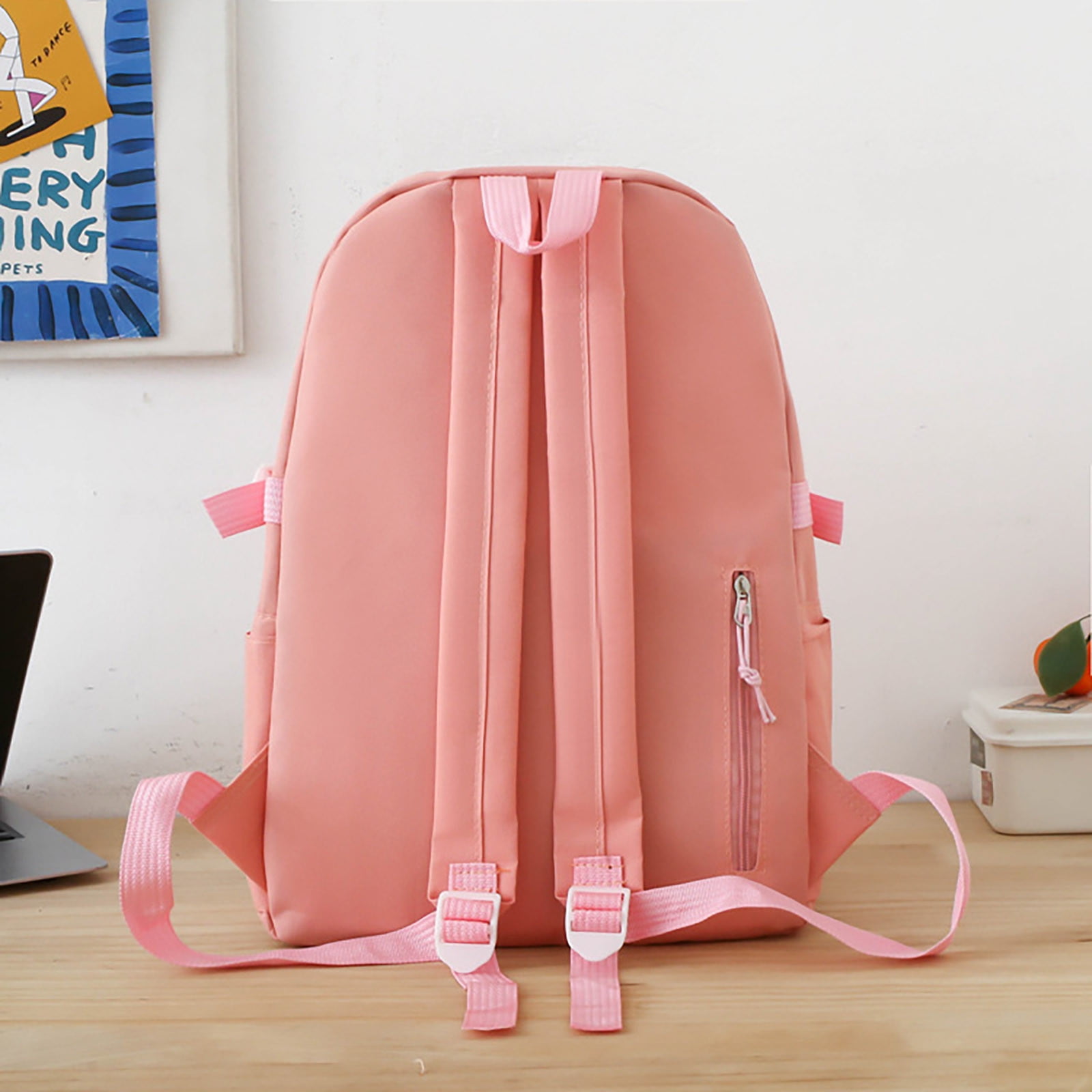 RXIRUCGD 4pc Backpack Sets, Primary and Secondary bag Travel Large ...