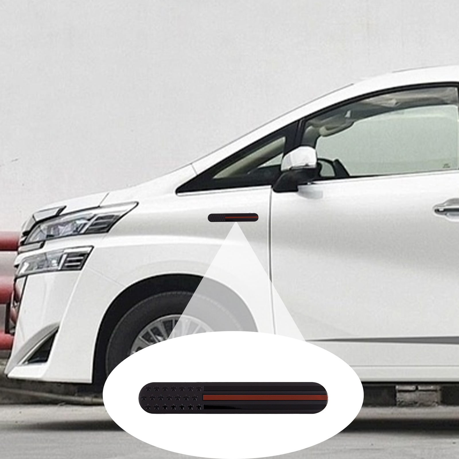 RXIRUCGD Car Sticker Scratch Cover, Car Stickers Strip Modified Three ...