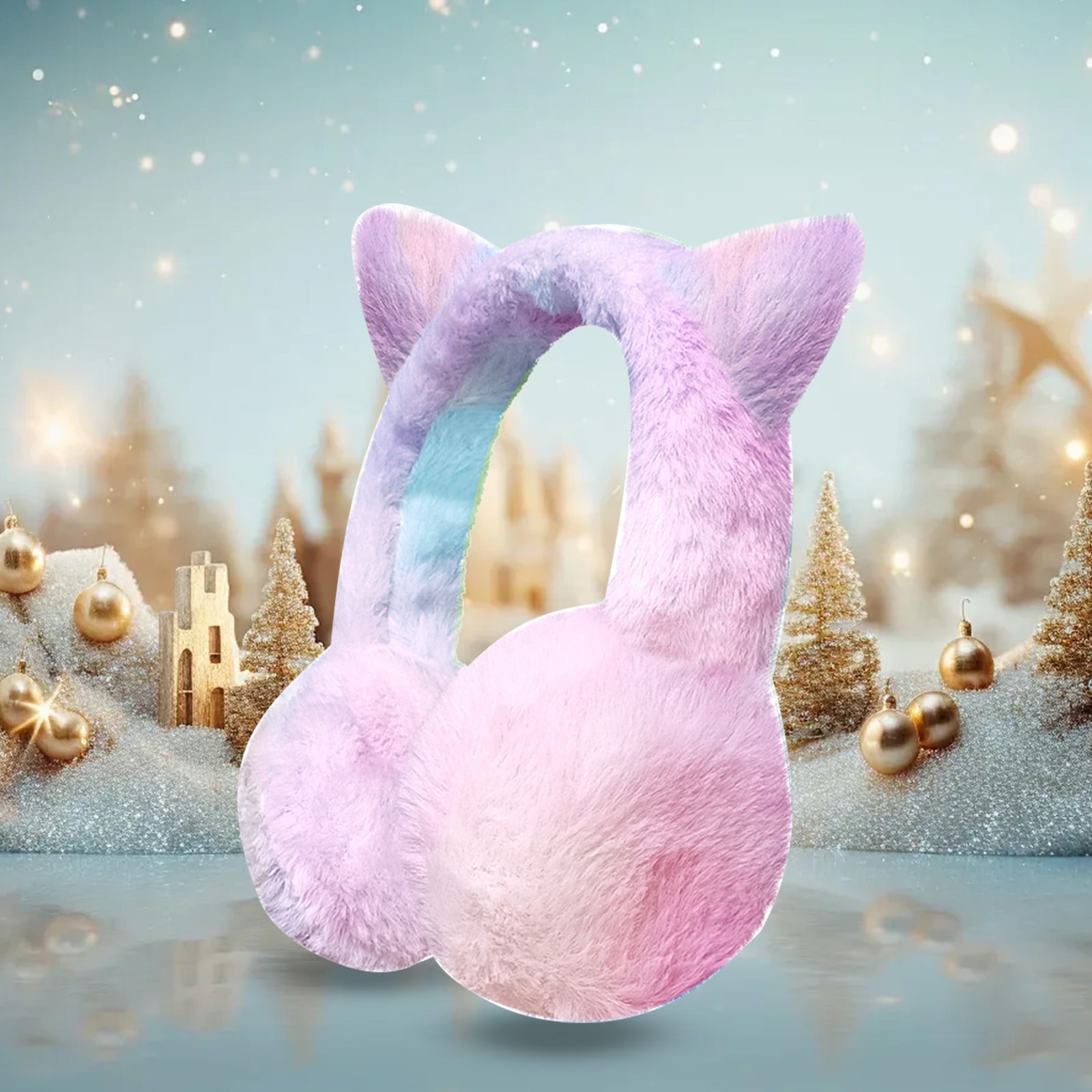 RXIRUCGD Christmas Animation Organism's Ears Steamed Organismear Shaped ...