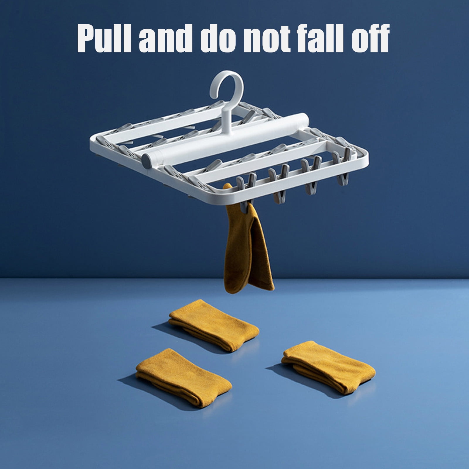 RXIRUCGD Clothes Drying Racks, Hanging Clothes Rack Clothes Rack ...