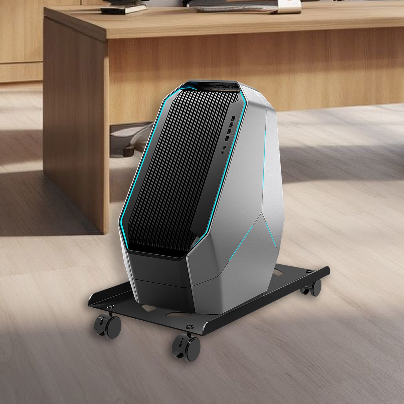 RXIRUCGD Computer Host Rack, Computer Host Rack Movable Chassis Base ...