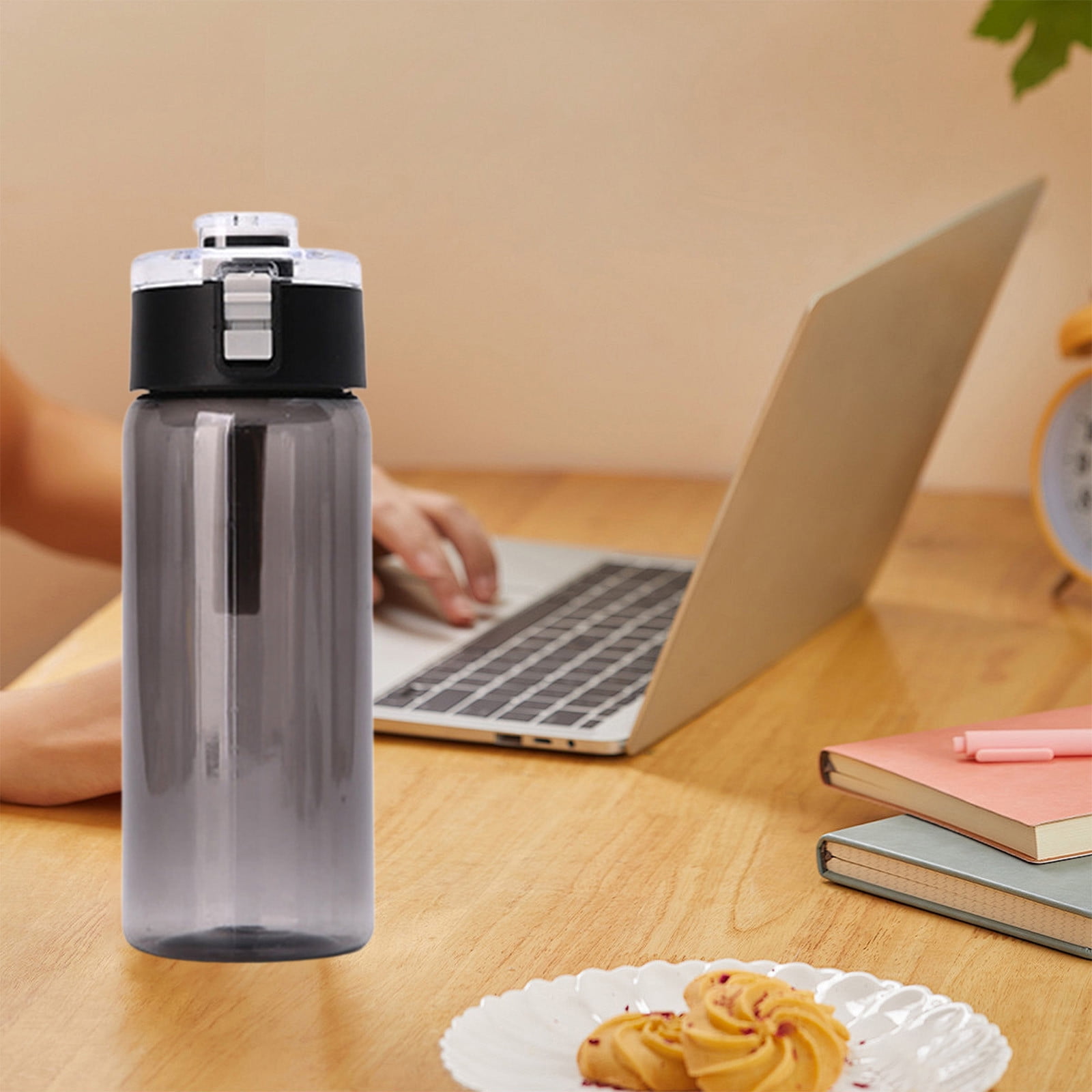 RXIRUCGD Extra Large Leak-Resistant Sports Water Bottle with Ergonomic ...