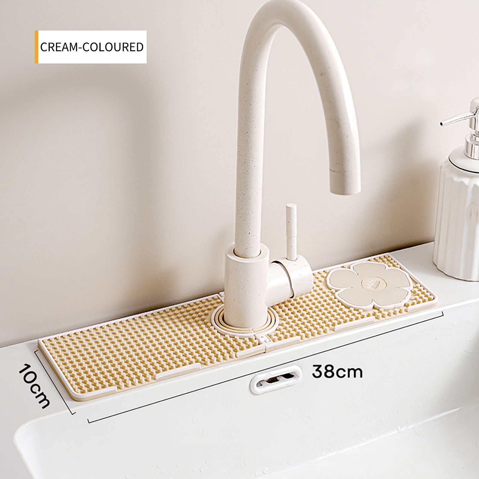 RXIRUCGD Faucet Mat, Faucet Water Flowing Pad Drying Cushion Pad Sink ...