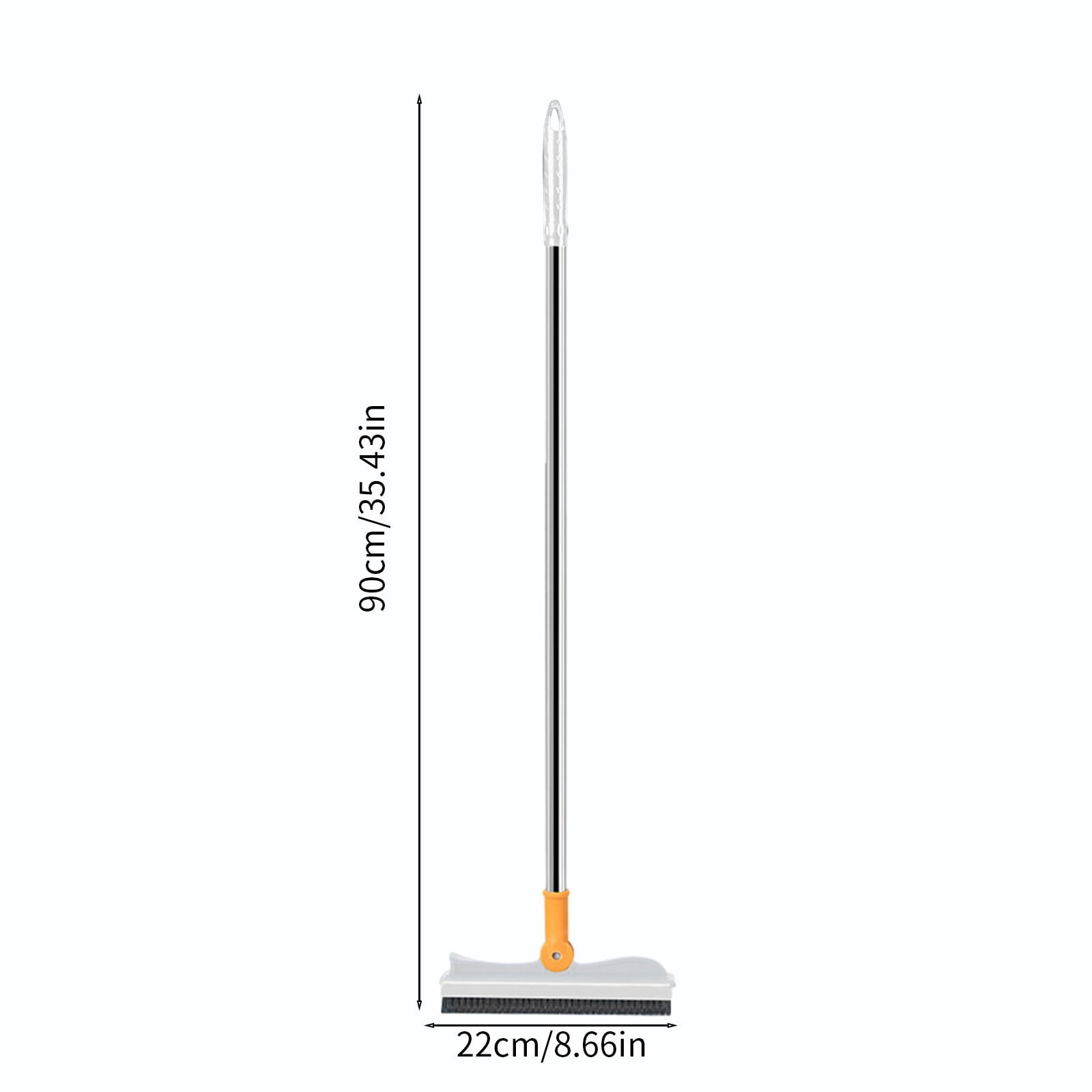 RXIRUCGD Floor Squeegee Scrubber, 2 In 1 Scalable Cleaning Floor Scrub ...