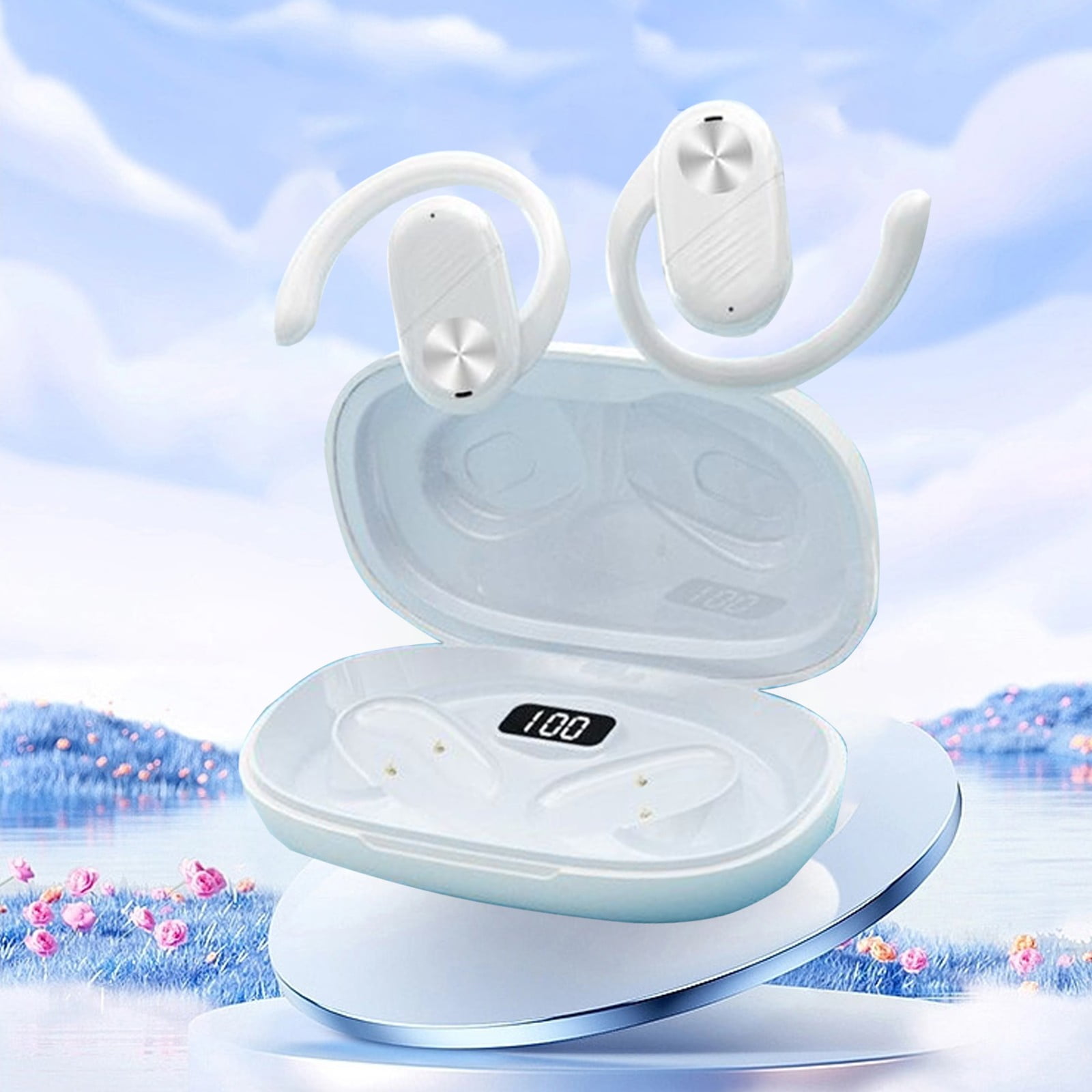 RXIRUCGD Headsets, BT-07 Ear Mounted HiFi High Sound Quality Bluetooth ...