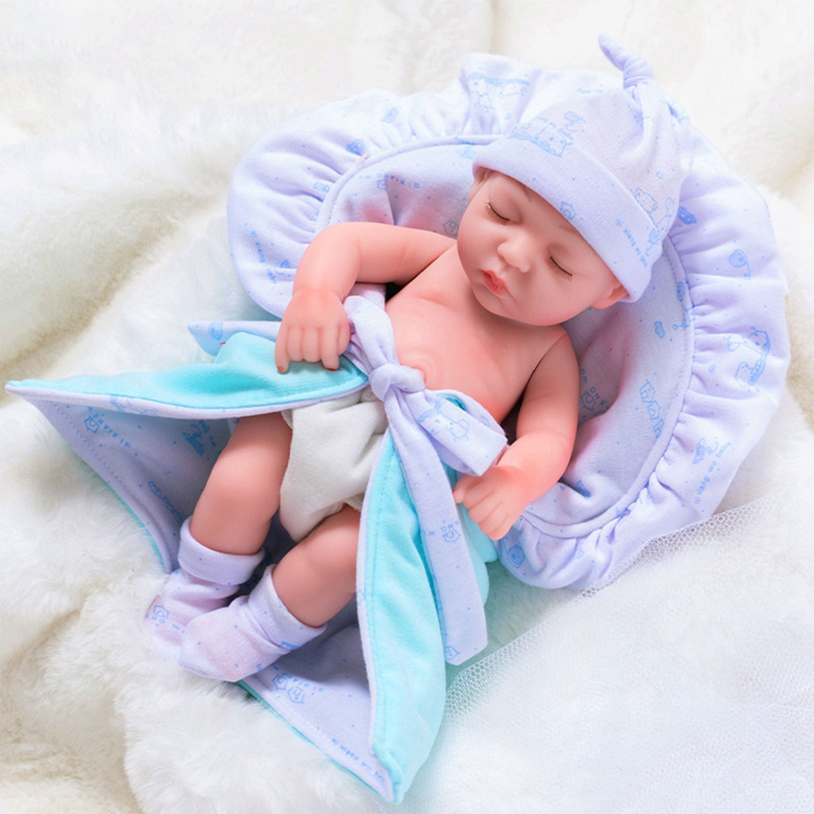RXIRUCGD Lifelike Reborn Doll with Weighted Body for Realistic ...