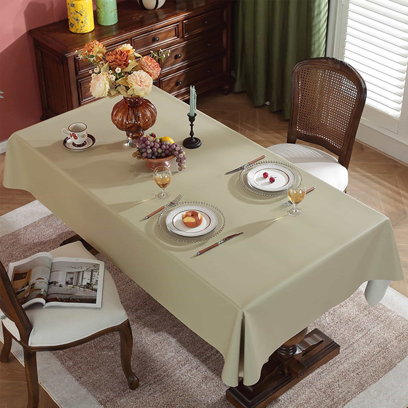RXIRUCGD Long-Lasting PU Material Picnic Table Cover - Easy Clean ...