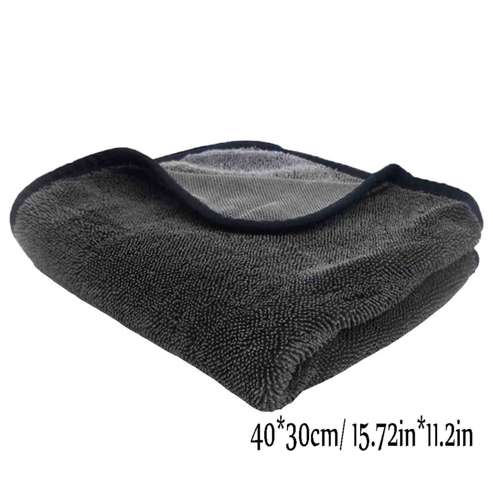 RXIRUCGD Microfiber Towels Car Drying Towel, Car Cleaning Coral Velvet ...