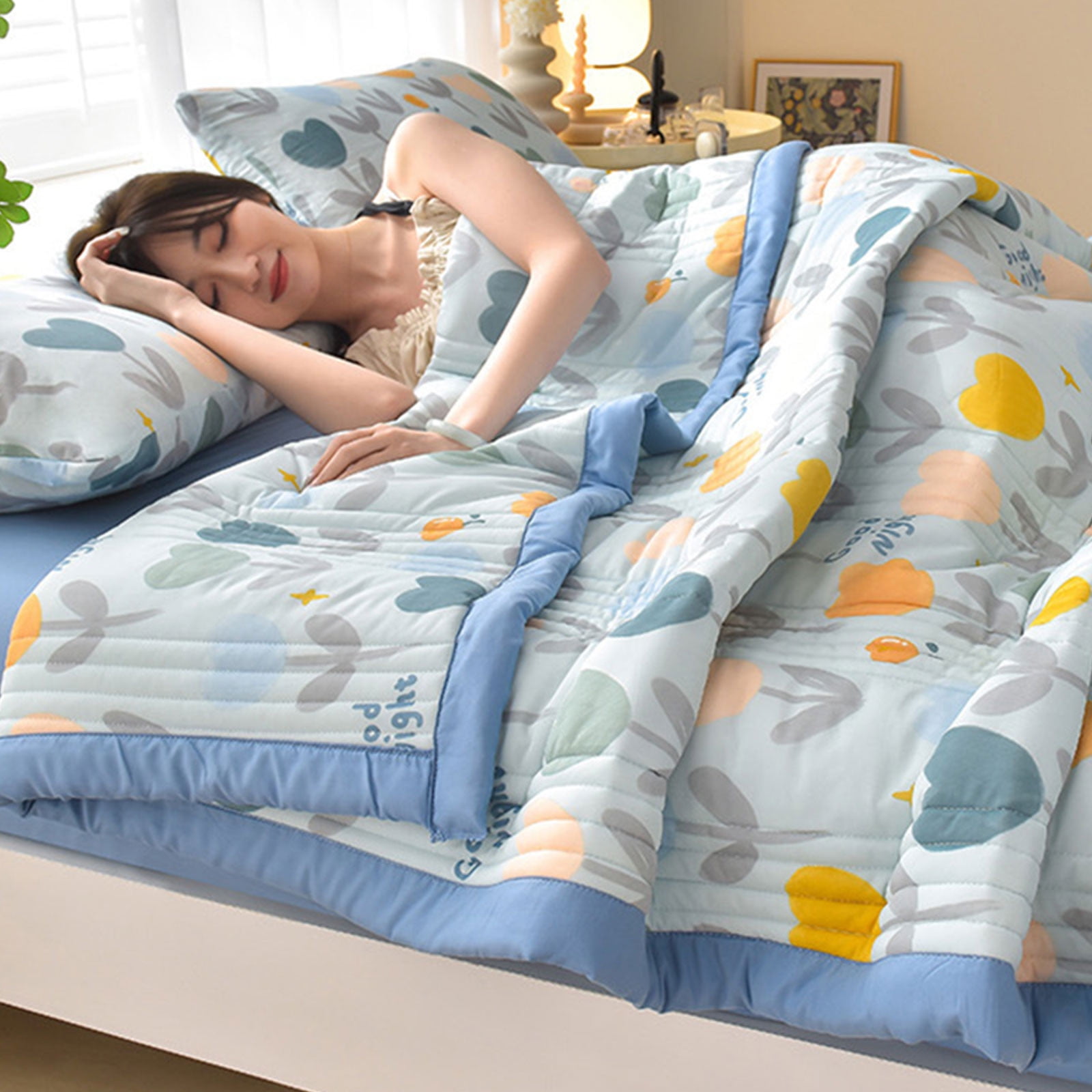 RXIRUCGD Multi-Purpose Cooling Gel-Infused Quilt - Temperature ...