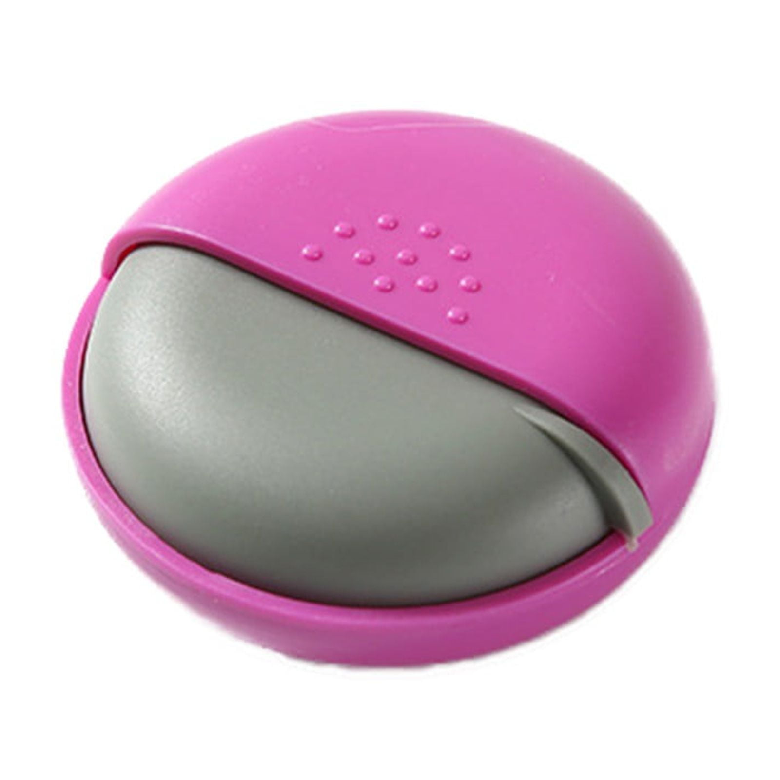 RXIRUCGD Pill Box, Circular One Grids Box Push Pull Plastic Storage Box ...