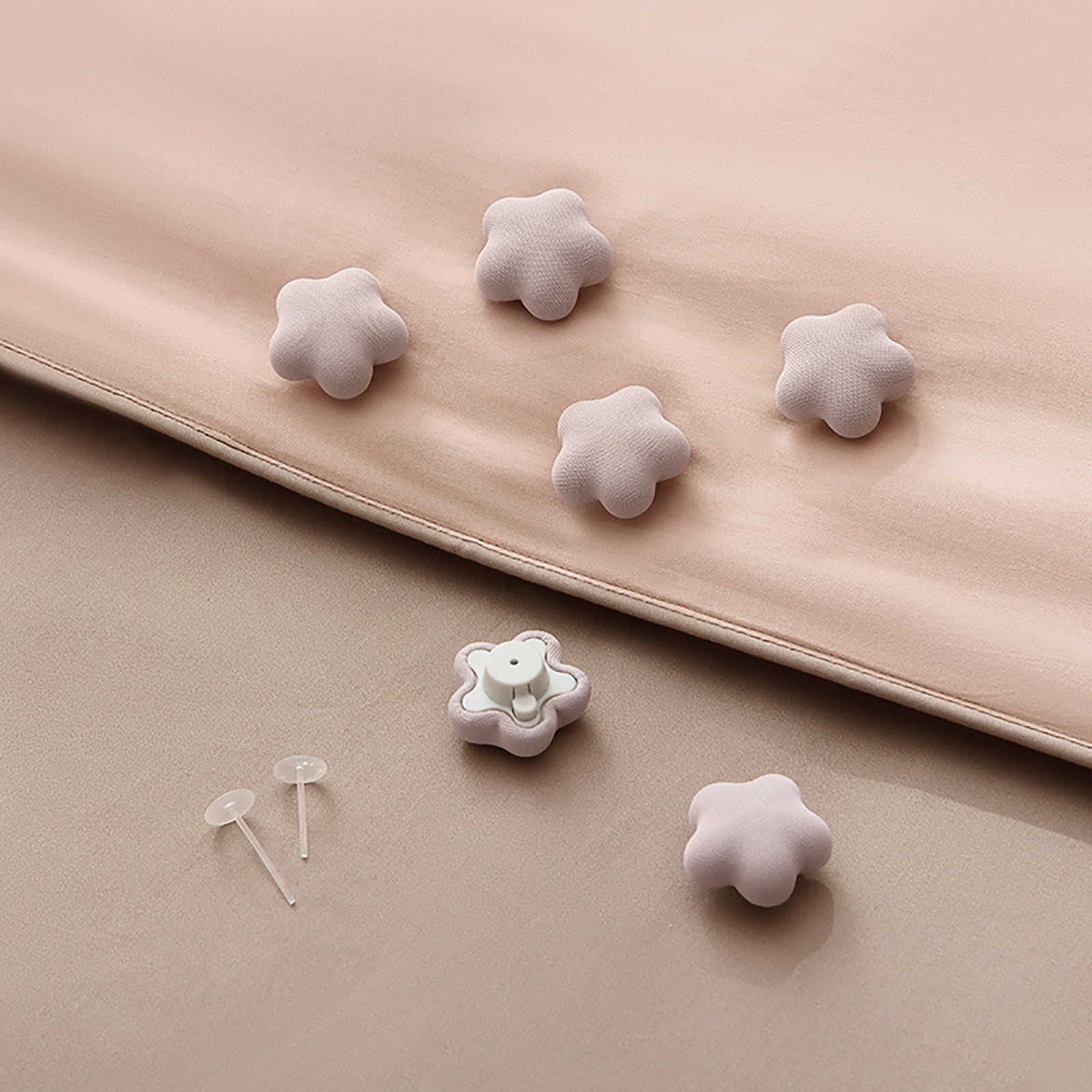 RXIRUCGD Quilt Pinless Quilt Cover Fixing Buckles Quilt Cover Runaway ...