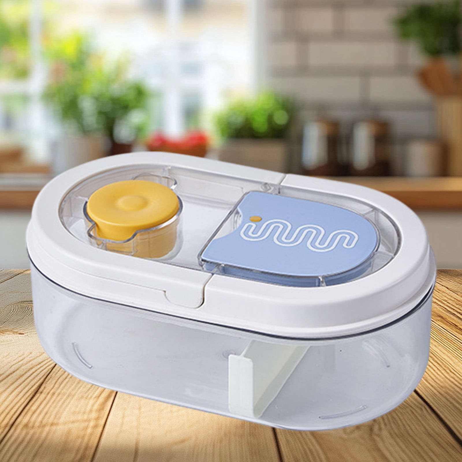 RXIRUCGD Sealed Microwave Safe Bento Box with Compartments - Leak Proof ...