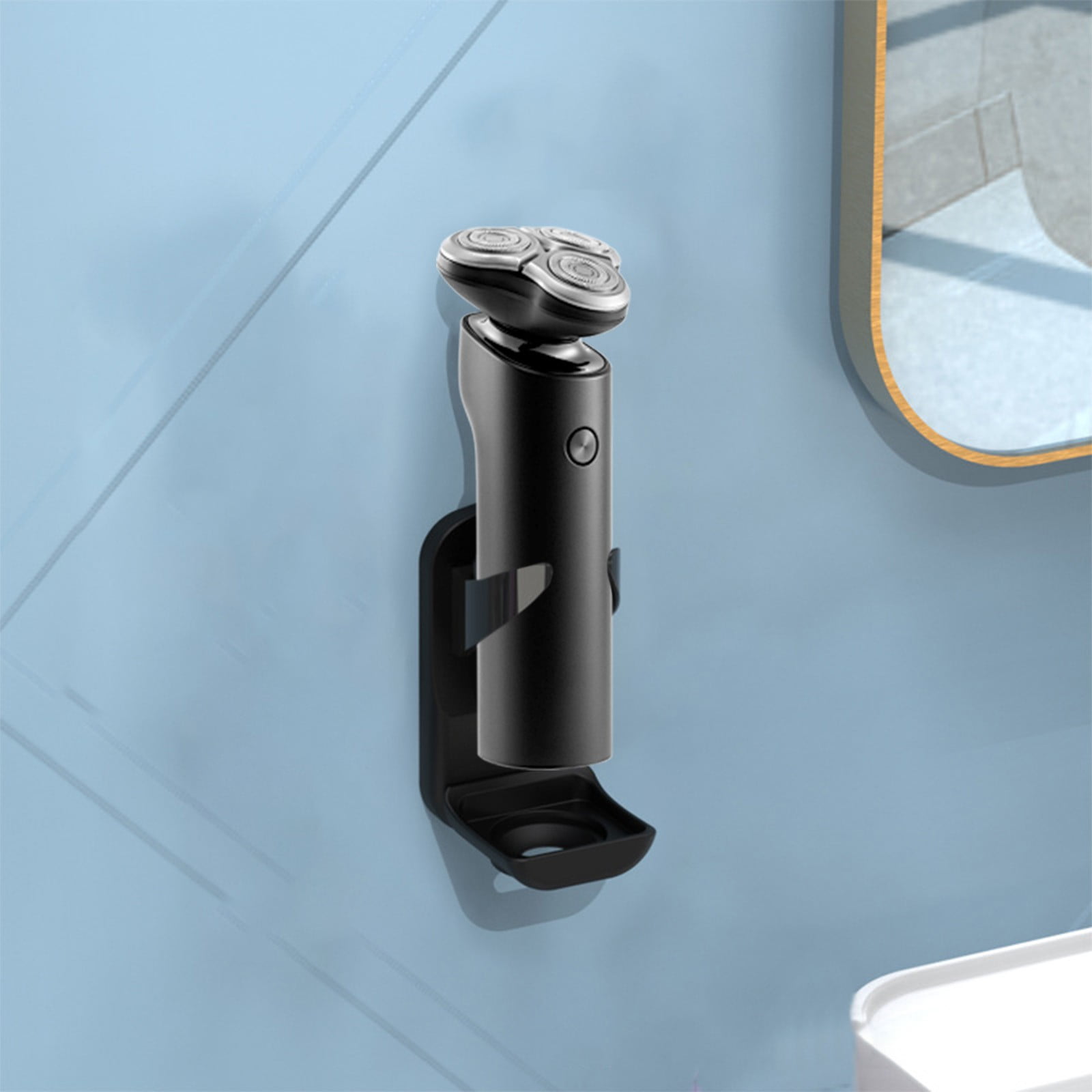 RXIRUCGD Shaver Stand Shaver Rack, Bathroom Shelf Beauty Instrument ...