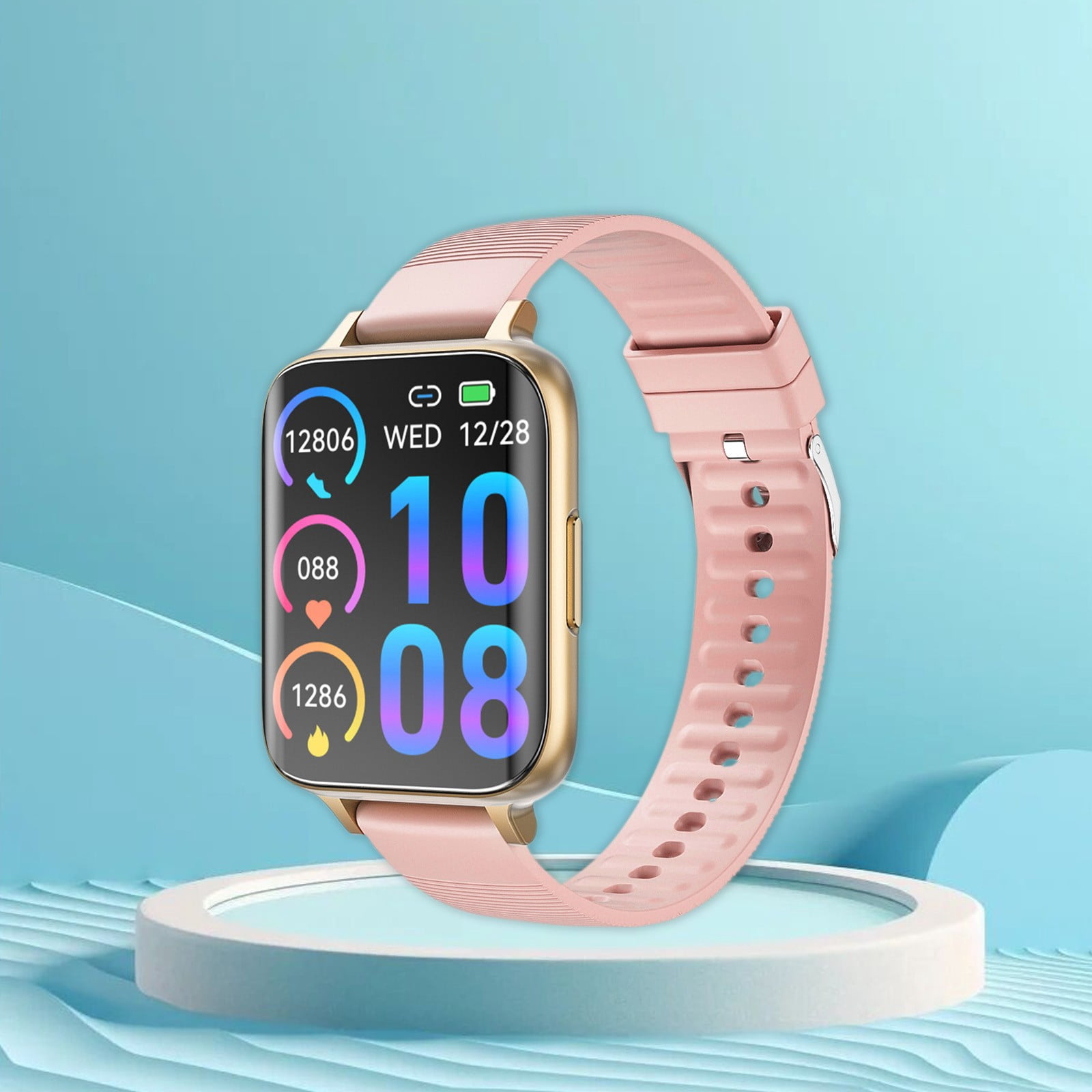 RXIRUCGD Smart Watch, Smart Sports Watch HD Smart Bracelet Advanced ...