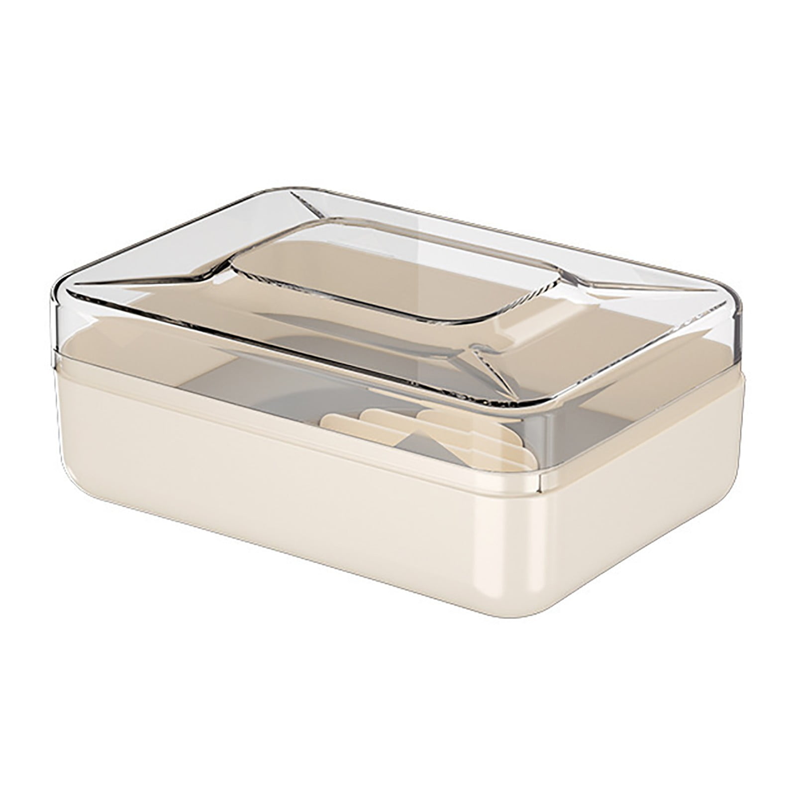 RXIRUCGD Soap Storage Box, Soap Case With Lid Watertight Bathroom Sink ...