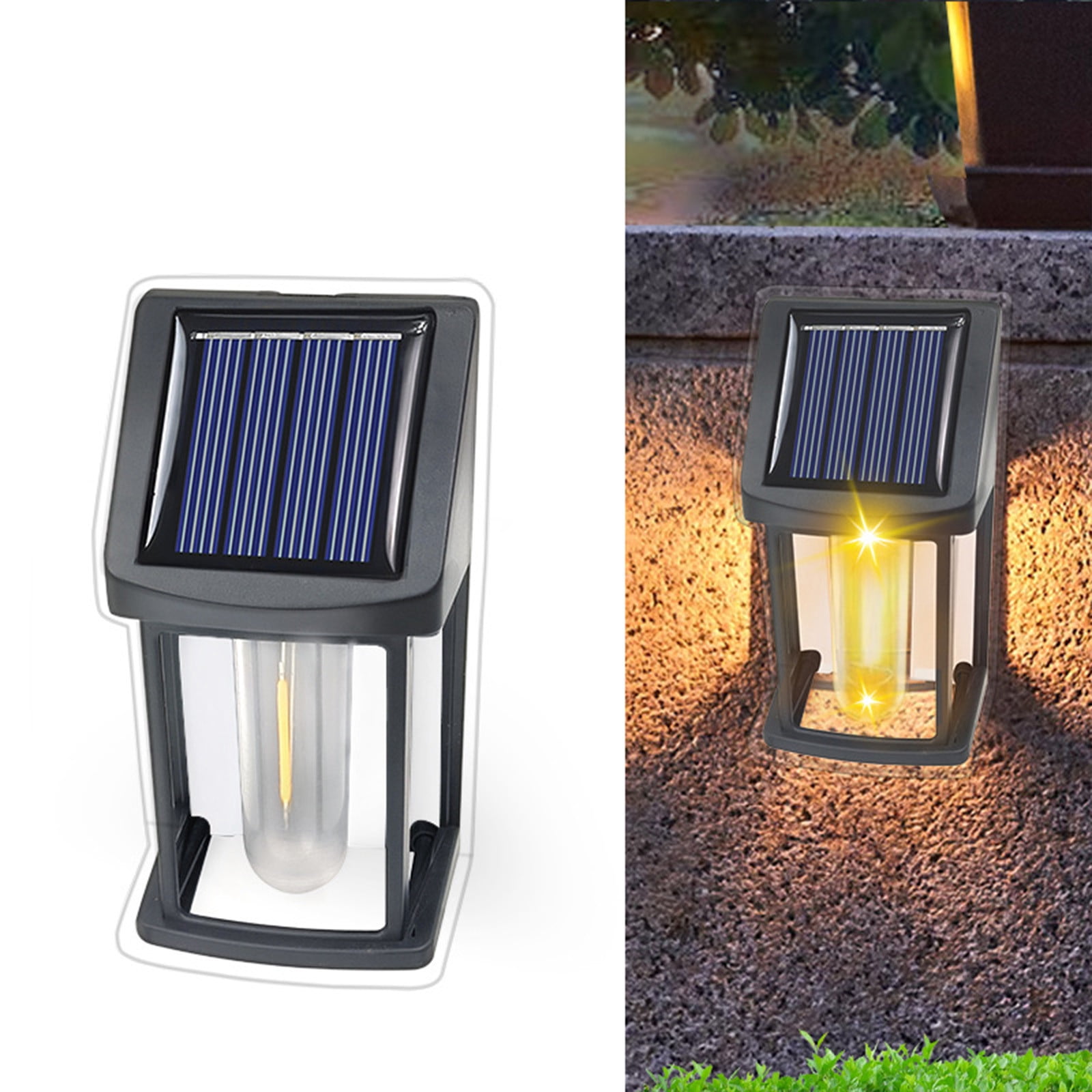 RXIRUCGD Solar Porch Lights Outdoor Motion Sensor Solar Wall Lights ...