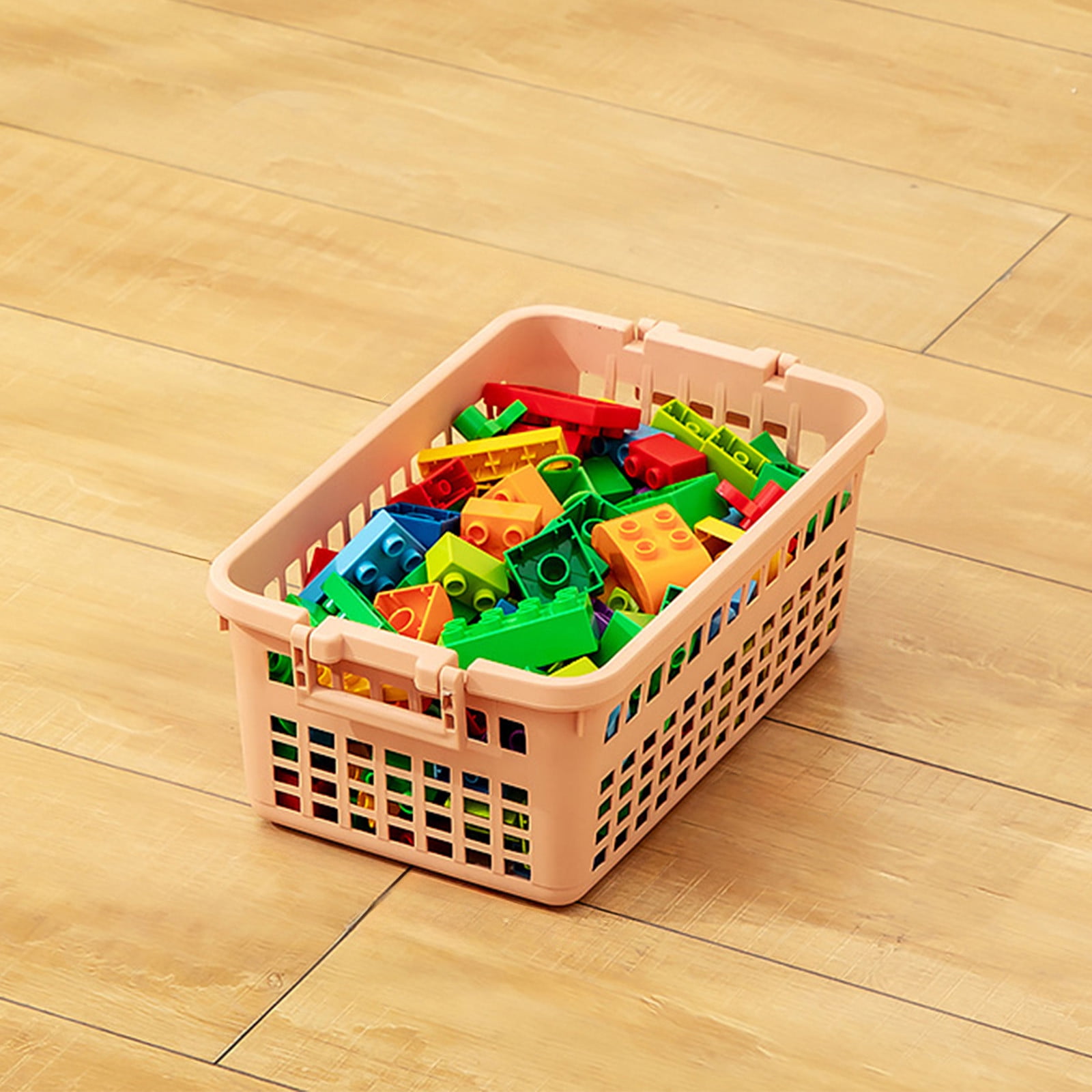 RXIRUCGD Stackable Storage Basket with Side Handles - Durable ...