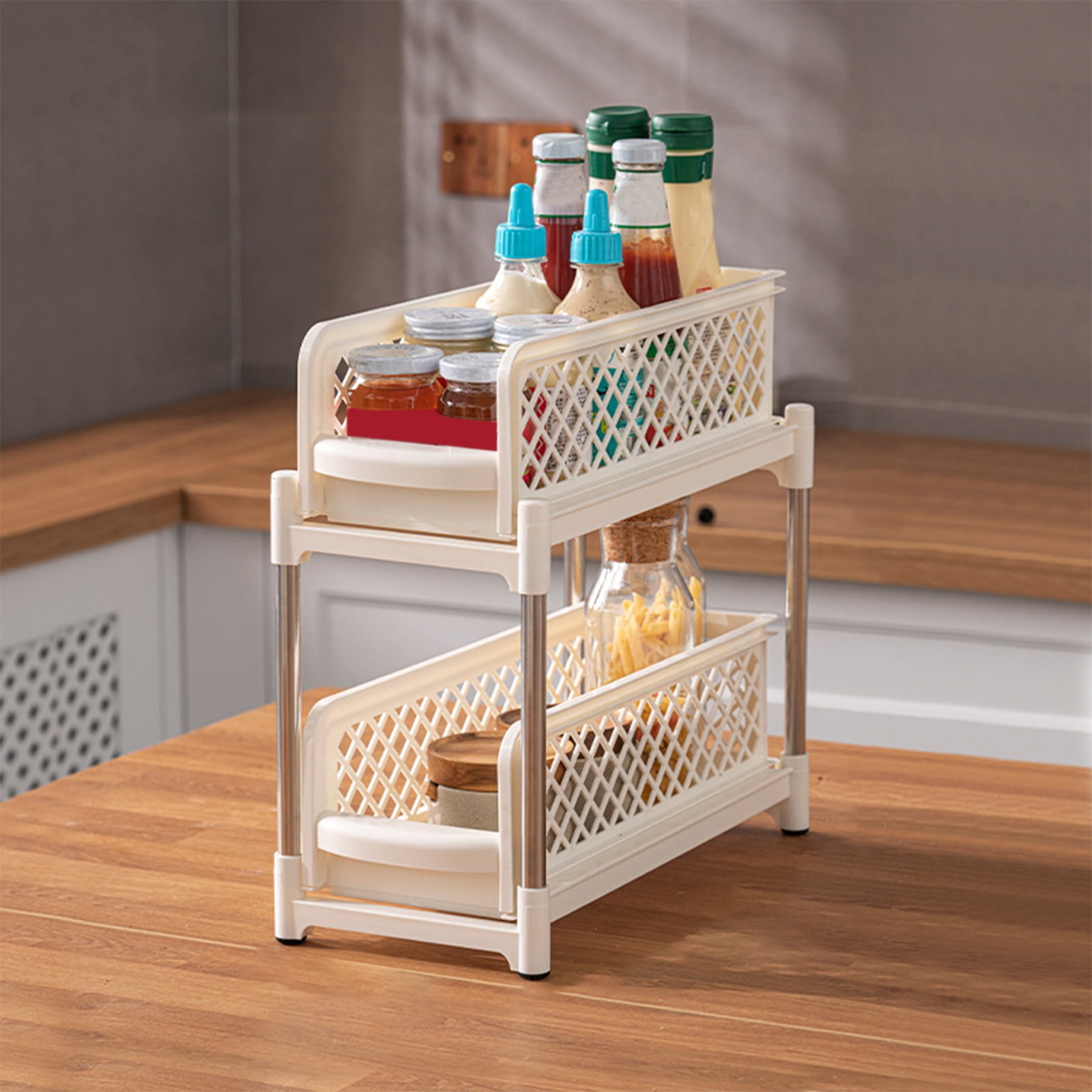 RXIRUCGD Storage Rack, Multi Purpose Sink For Storage And Storage 2 ...