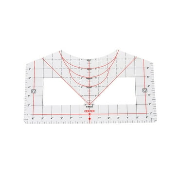 TIKA 8-Pack T-Shirt Ruler Guide Set, Precision Vinyl Alignment Tool for ...