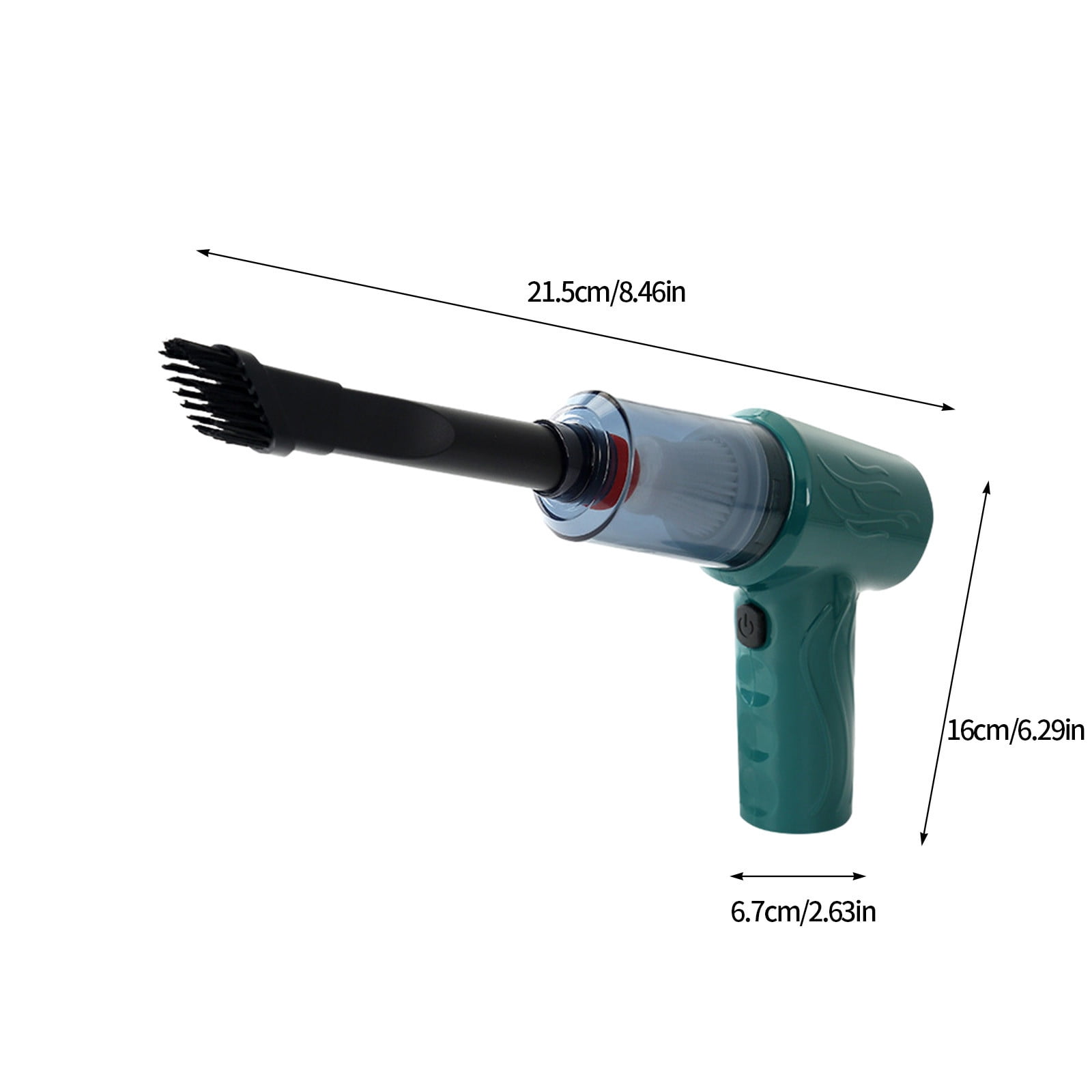 RXIRUCGD Vacuum Cleaner, Rechargeable Vacuum Cleaner Powerful Suction ...