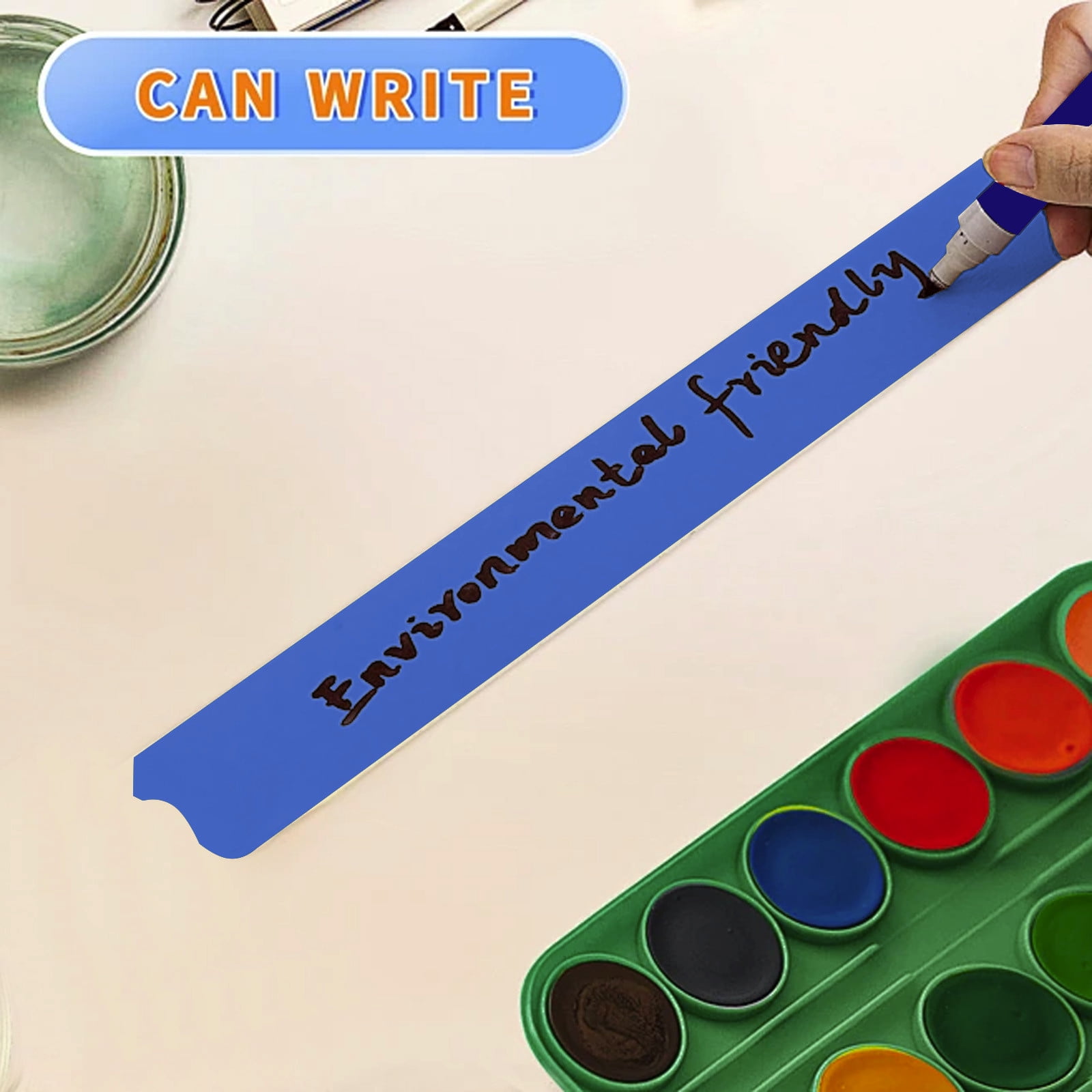 RXIRUCGD Vibrant Color Assortment Writable Painter Tape for Creative ...