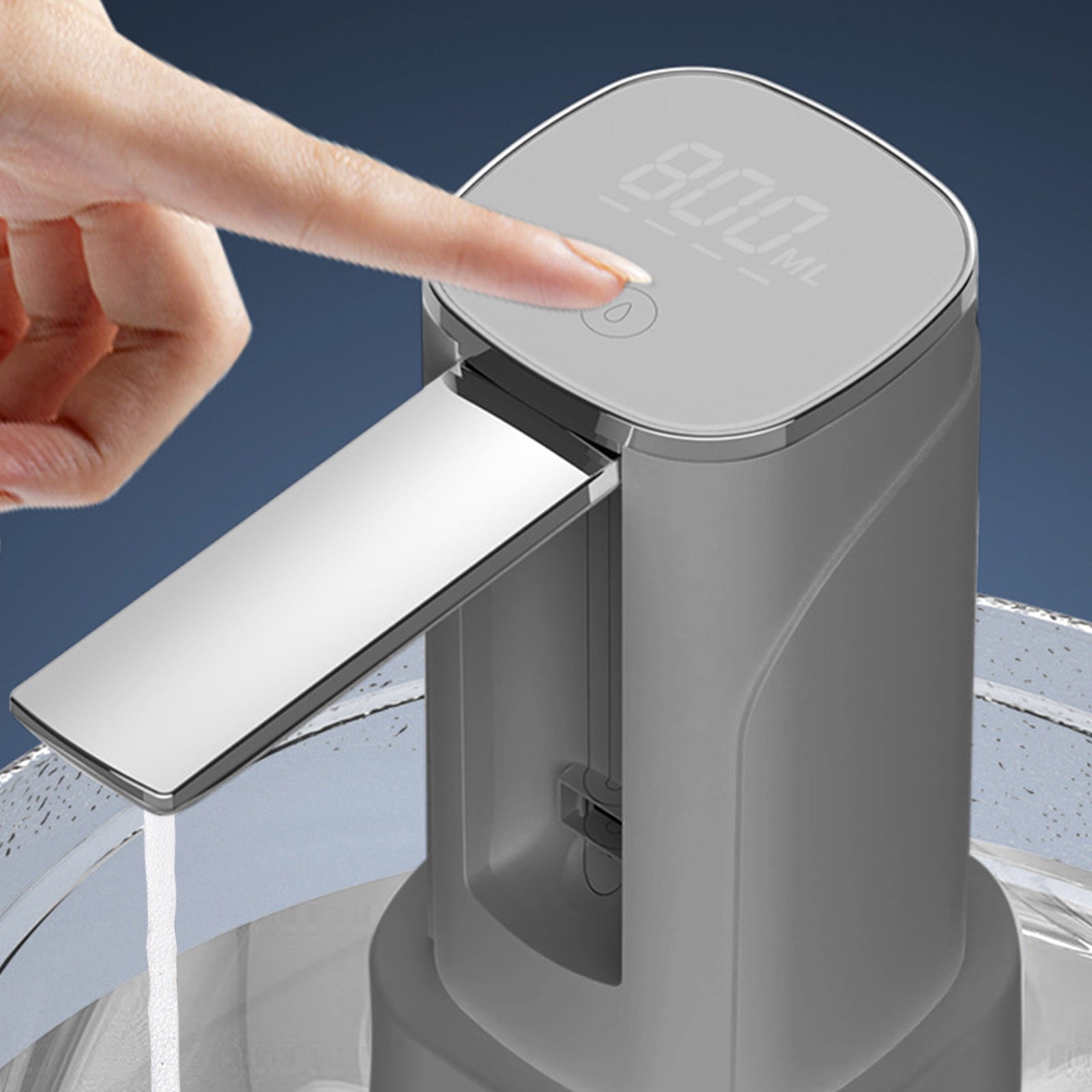 RXIRUCGD Water Bottle Dispenser, Purpose Folding Automatic Water Pump ...