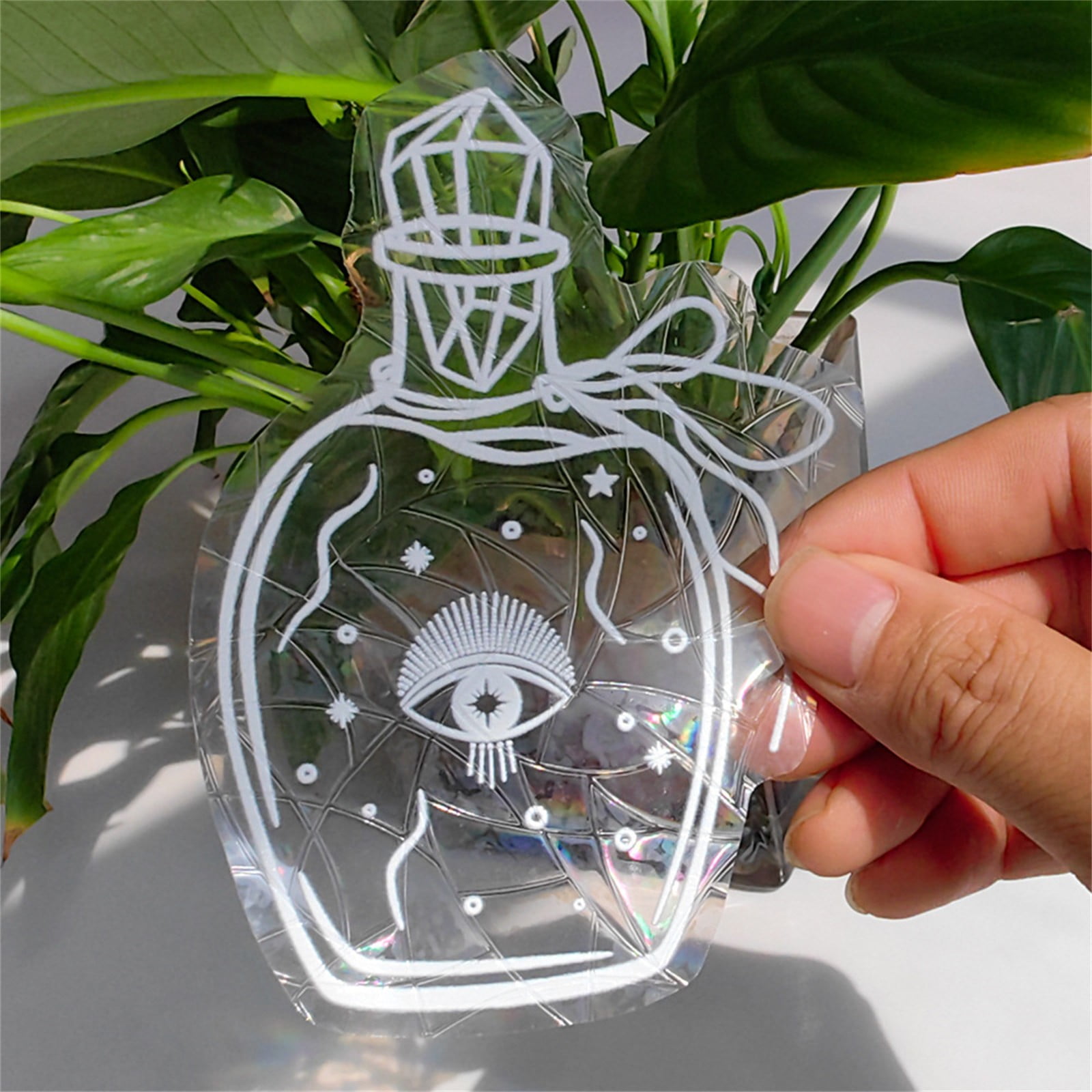 RXIRUCGD Window Film, Sun Suncatcher Window Film PVC Window Film ...