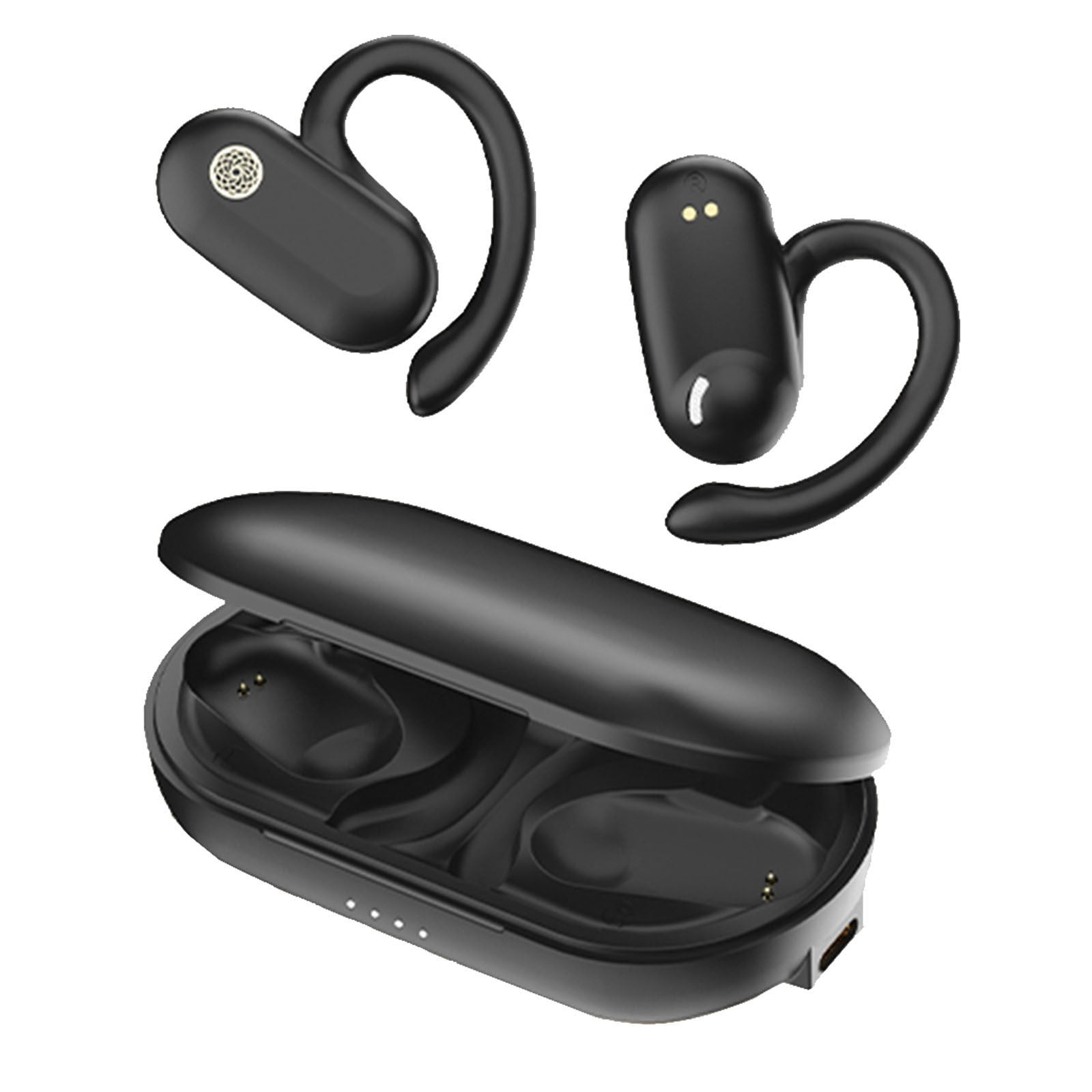 RXIRUCGD Wireless Non-in-ear Ultra-long Battery Life Ear-hanging ...