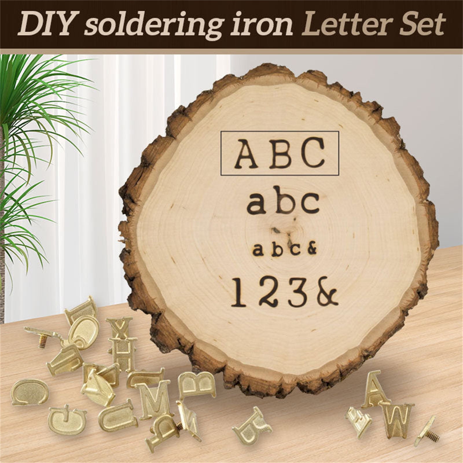 RXMEKW 2025 New Copper 26 English Alphabet And Number Symbols ...