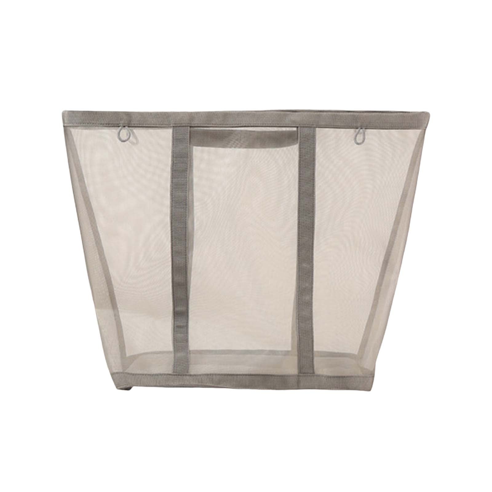 RXMEKW 5 Laundry Basket Small Household Mesh Laundry Basket Laundry ...