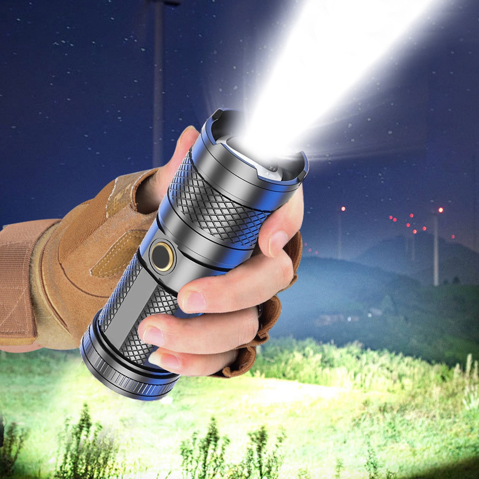 RXMEKW Flashlights High Lumens Led Flashlights High Lumens Five Gears ...