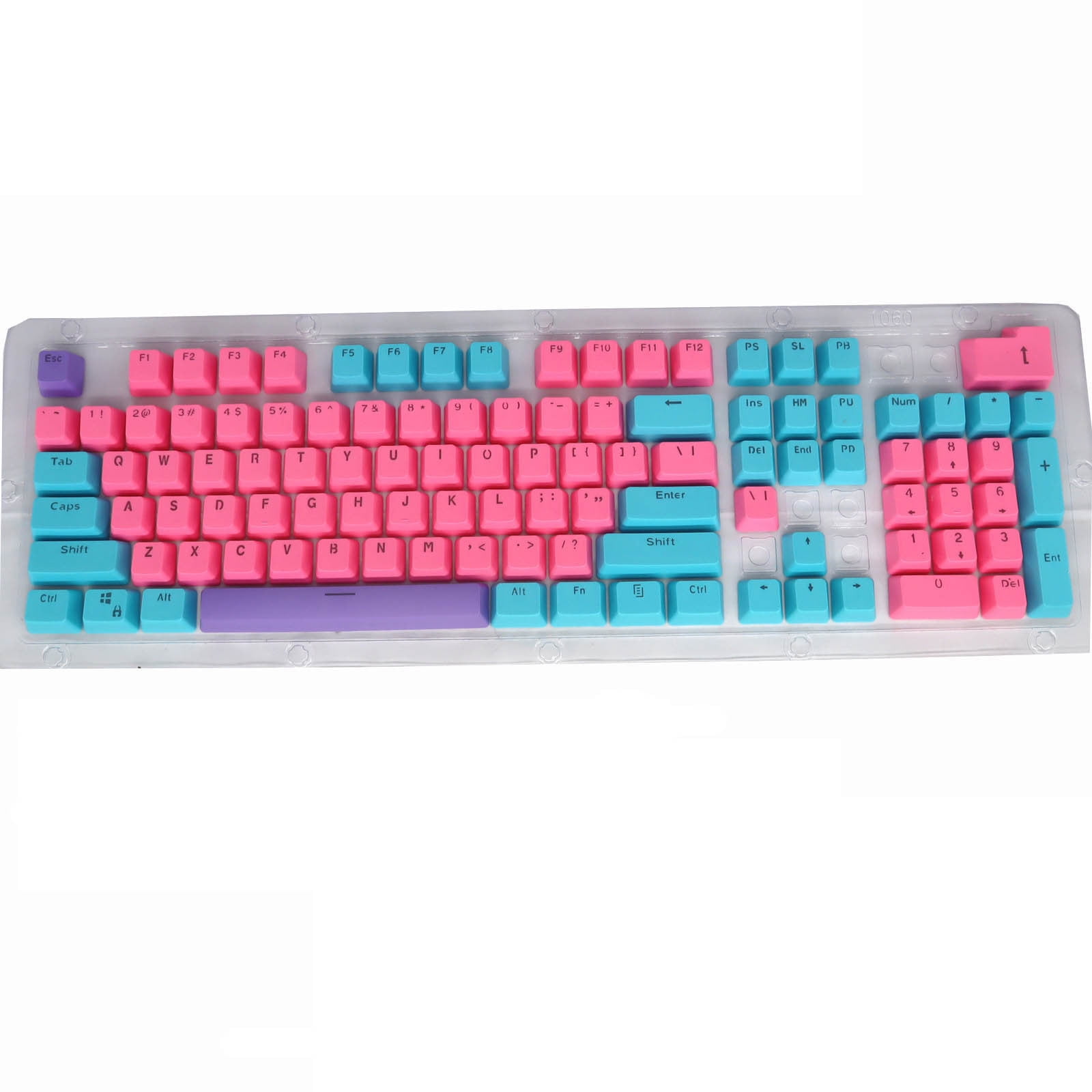 RXMEKW Gaming Key Keyboard 104 Keys Cap Colorful-Backlit Gaming Keycap ...