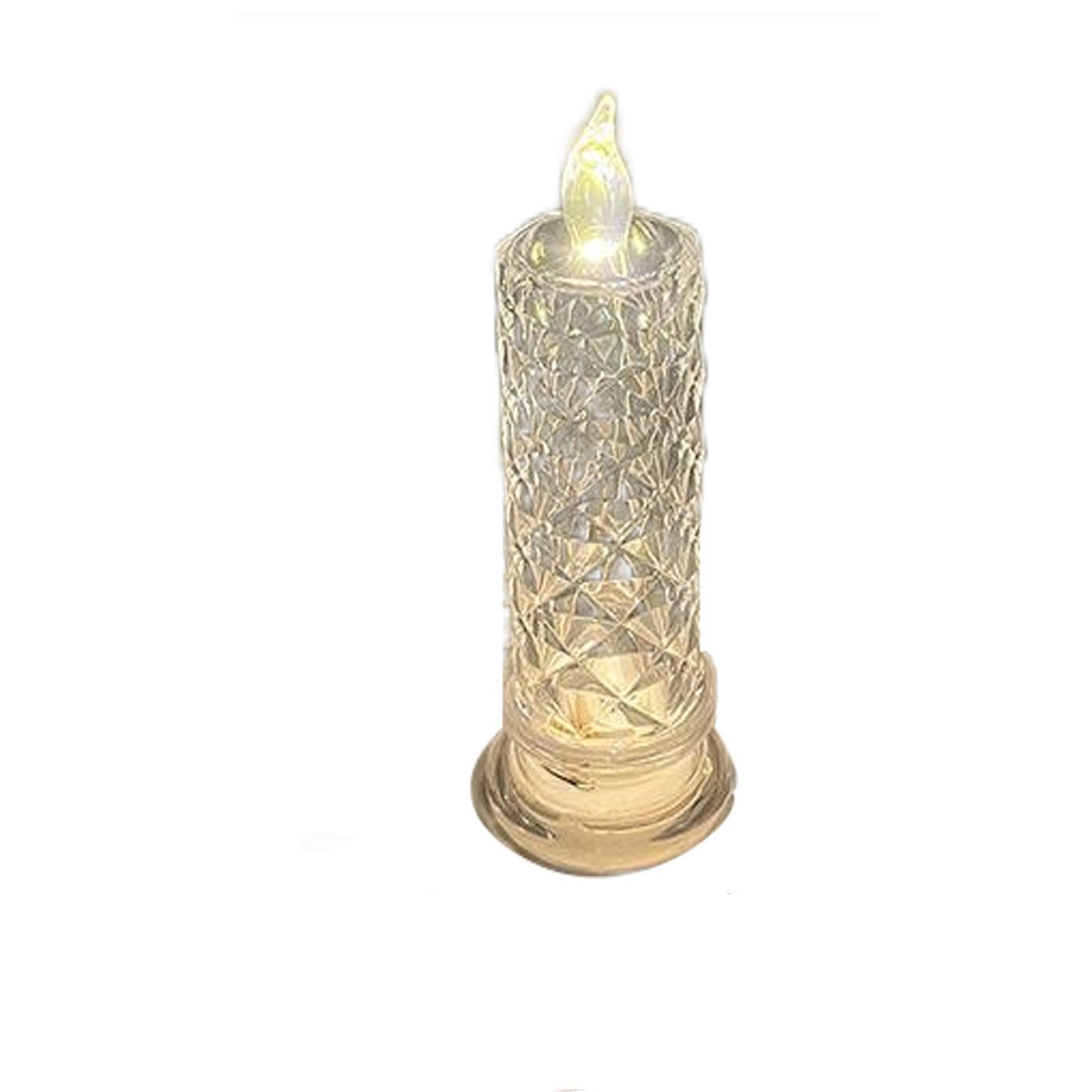RXMEKW LED Simulation Candle Lamp Creatives Night Lamp Bedroom Bedside ...