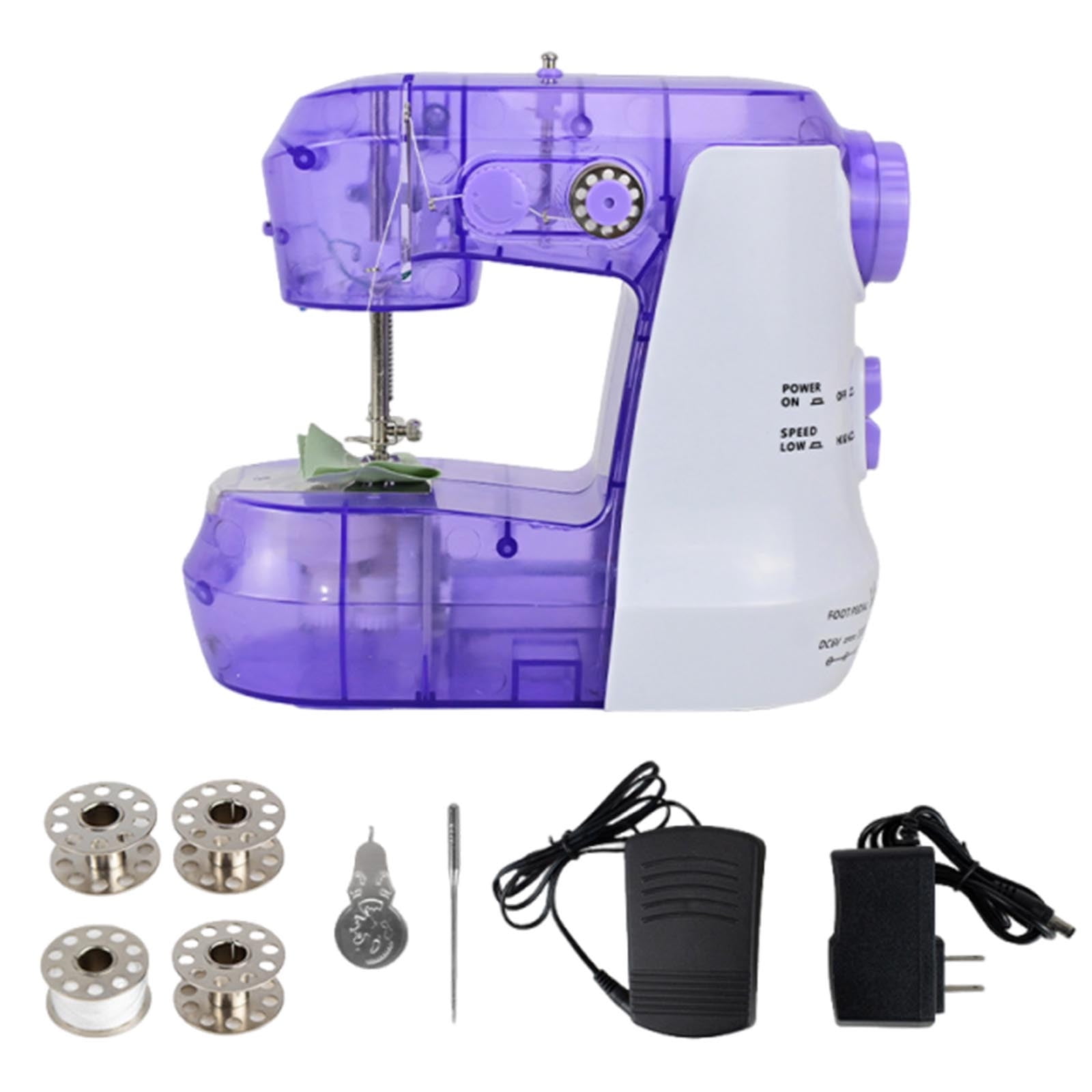 RXMEKW Mini Sewing Machine Desktop Electrics Home Sewing Machine Mini ...