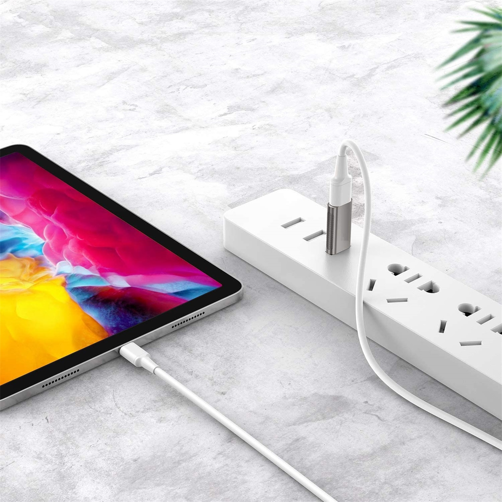 RXMEKW Type-c Adapter Type-c Bus USB 3.0 Metric Charging Converter ...