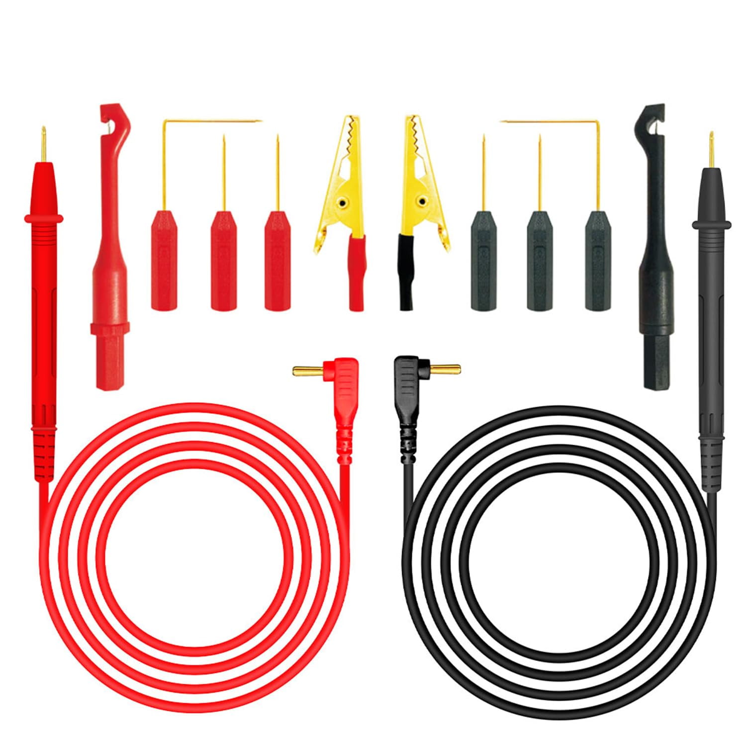 RXTOOL RX100 12 in1 Functional Multimeter Gold Plate Test Probes for ...