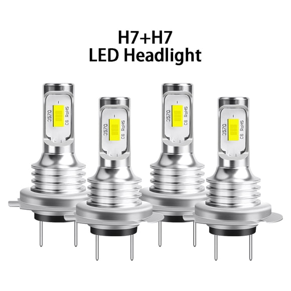 H7 LED Headlight Bulbs in LED Headlight Bulbs - Walmart.com