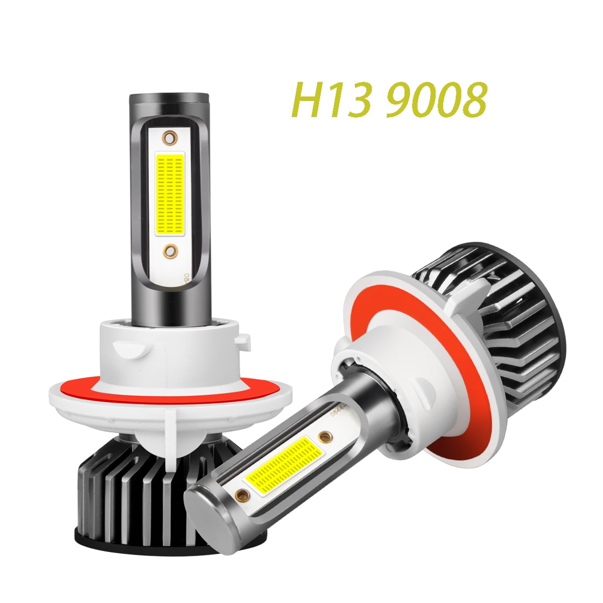 RXTSQI H13 9008 LED Headlight Bulbs Hi/Lo Beam 6000K for Jeep Renegade ...