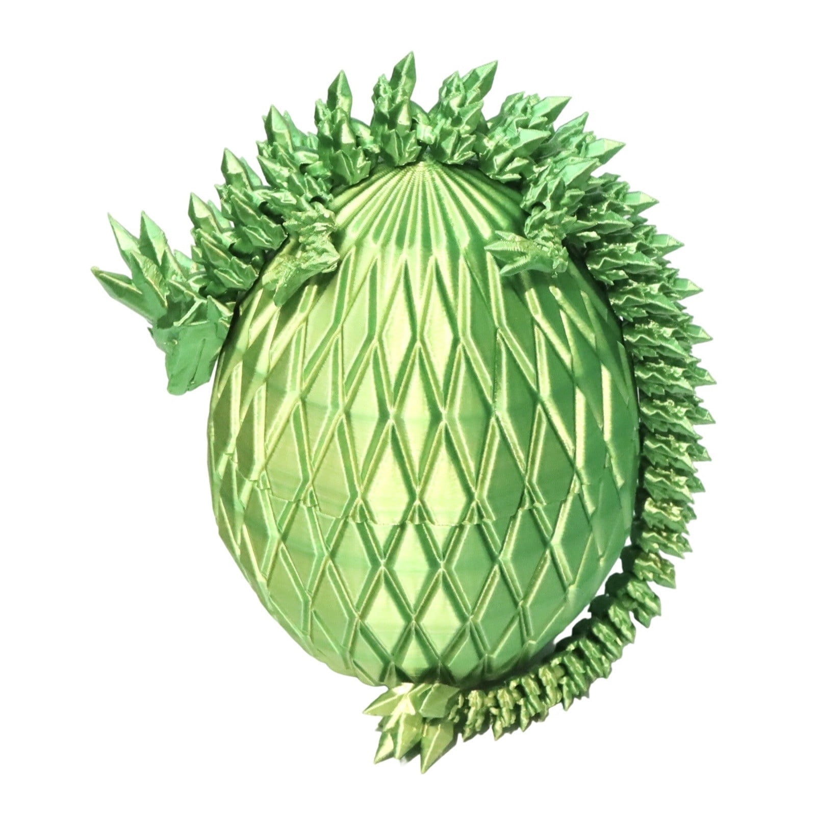 RXWEI New Design 3D Printed Dragon Egg Toy, Novelty 11.41" Dragon ...