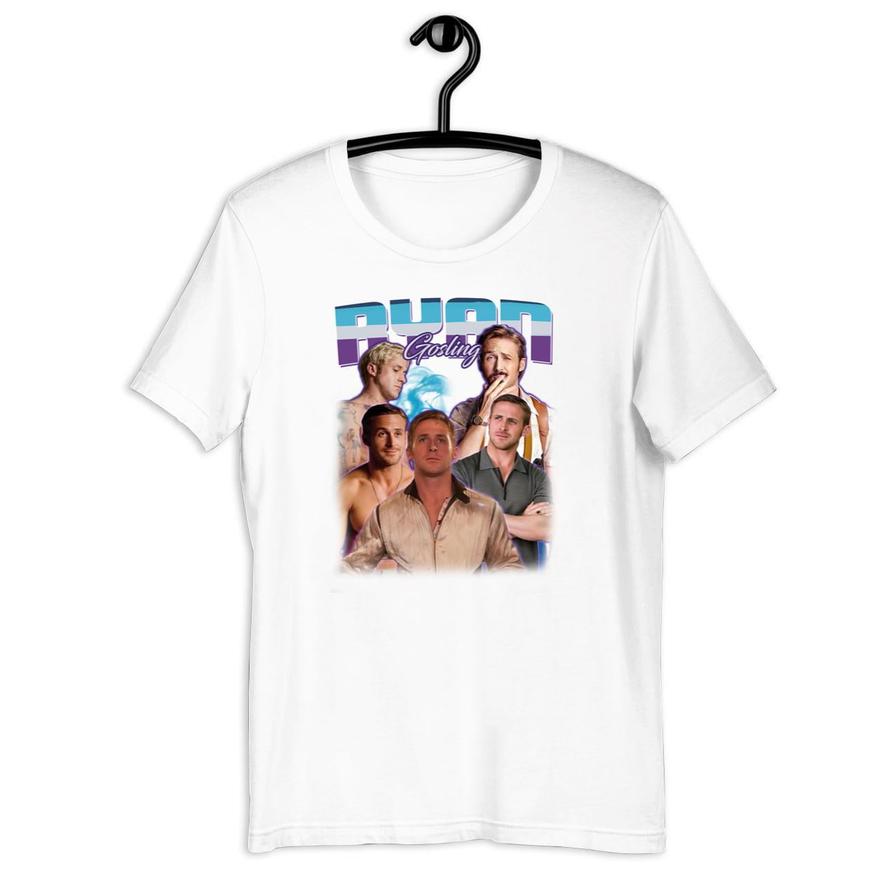 RYAN GOSLING Vintage Shirt Ryan gosling Homage Fan Tees Ryan gosling ...