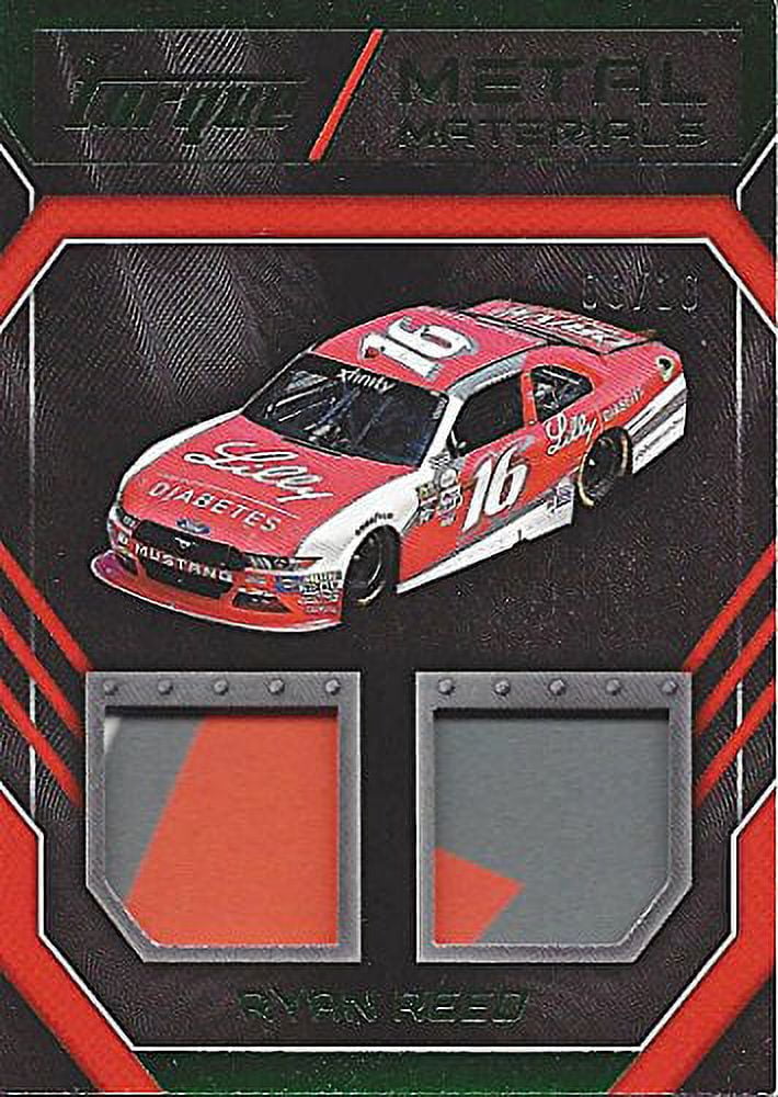 RYAN REED 2017 Panini Torque Racing METAL MATERIALS (Dual Relic ...